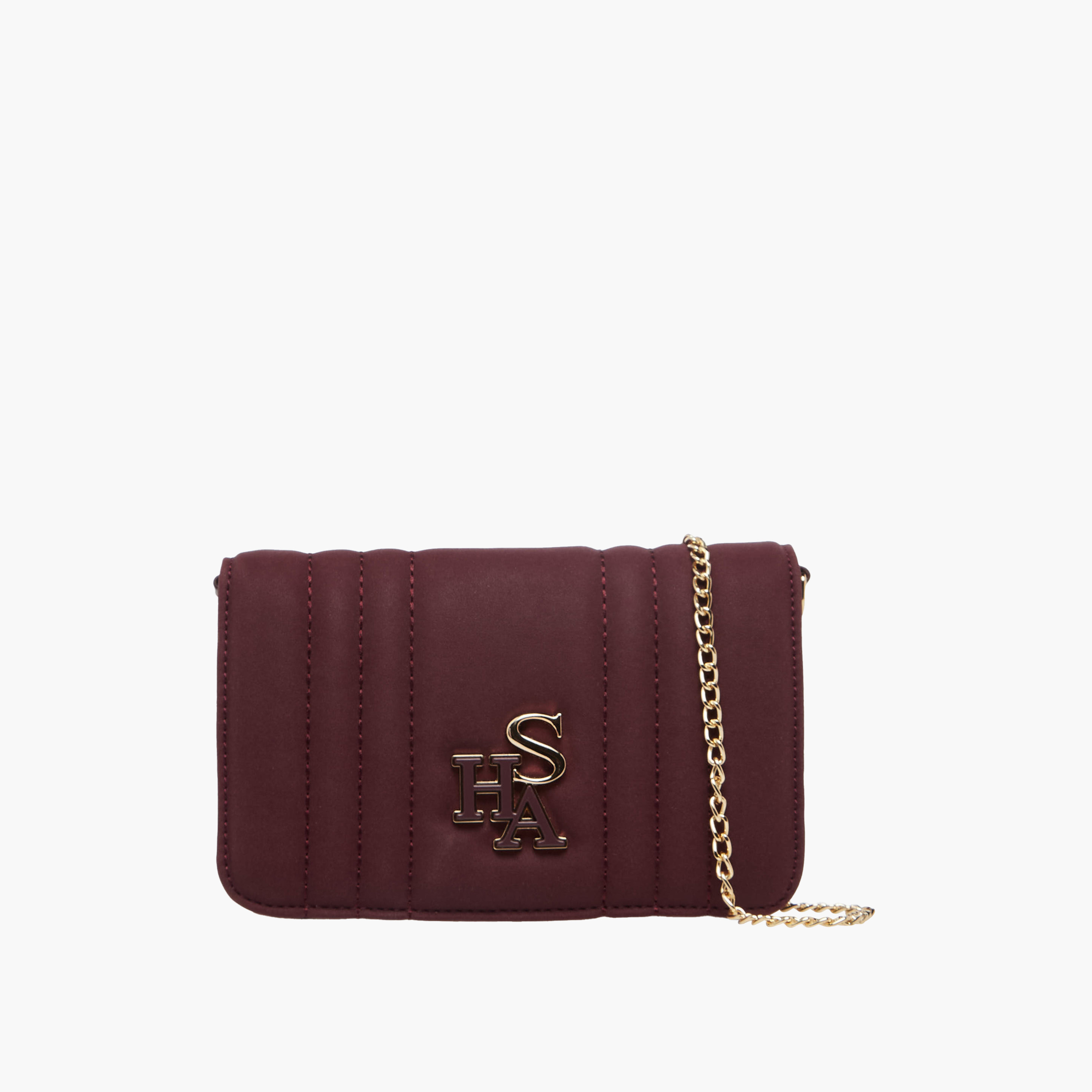 Shop Sasha Kodes Textured Crossbody Bag with Detachable Strap Online ...