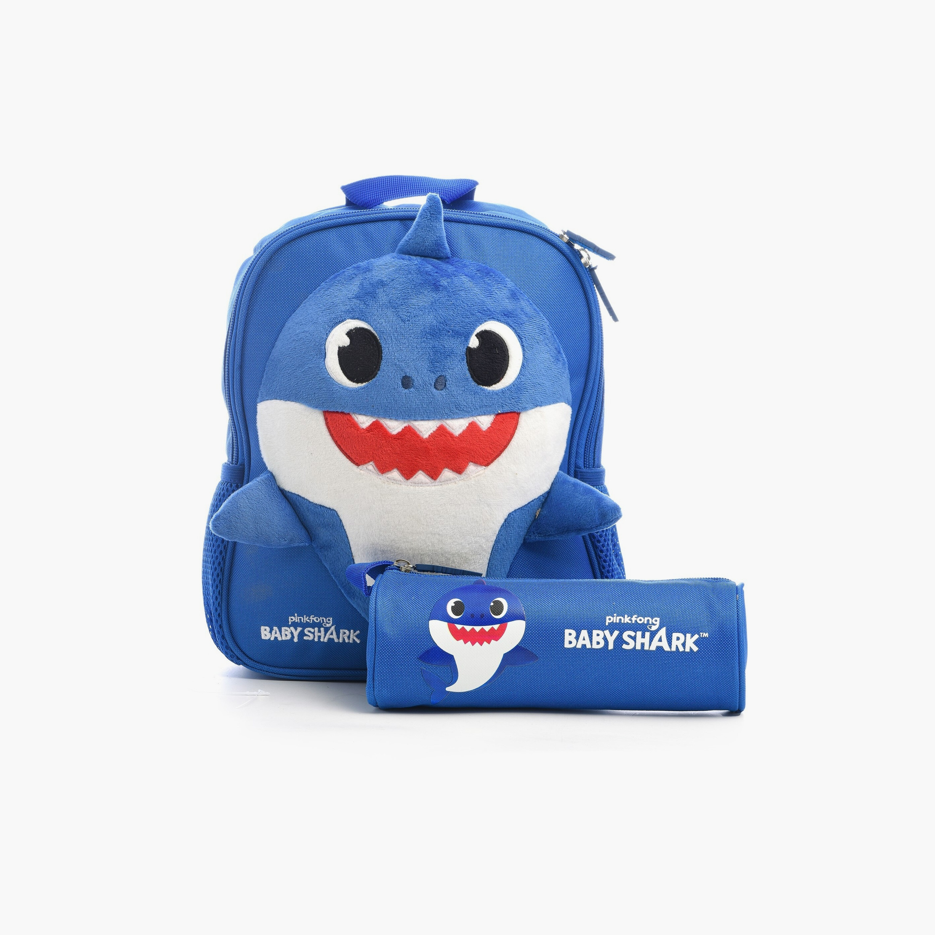 Buy Baby Shark Backpack with Pencil Case - Blue - 12 Inch Online ...