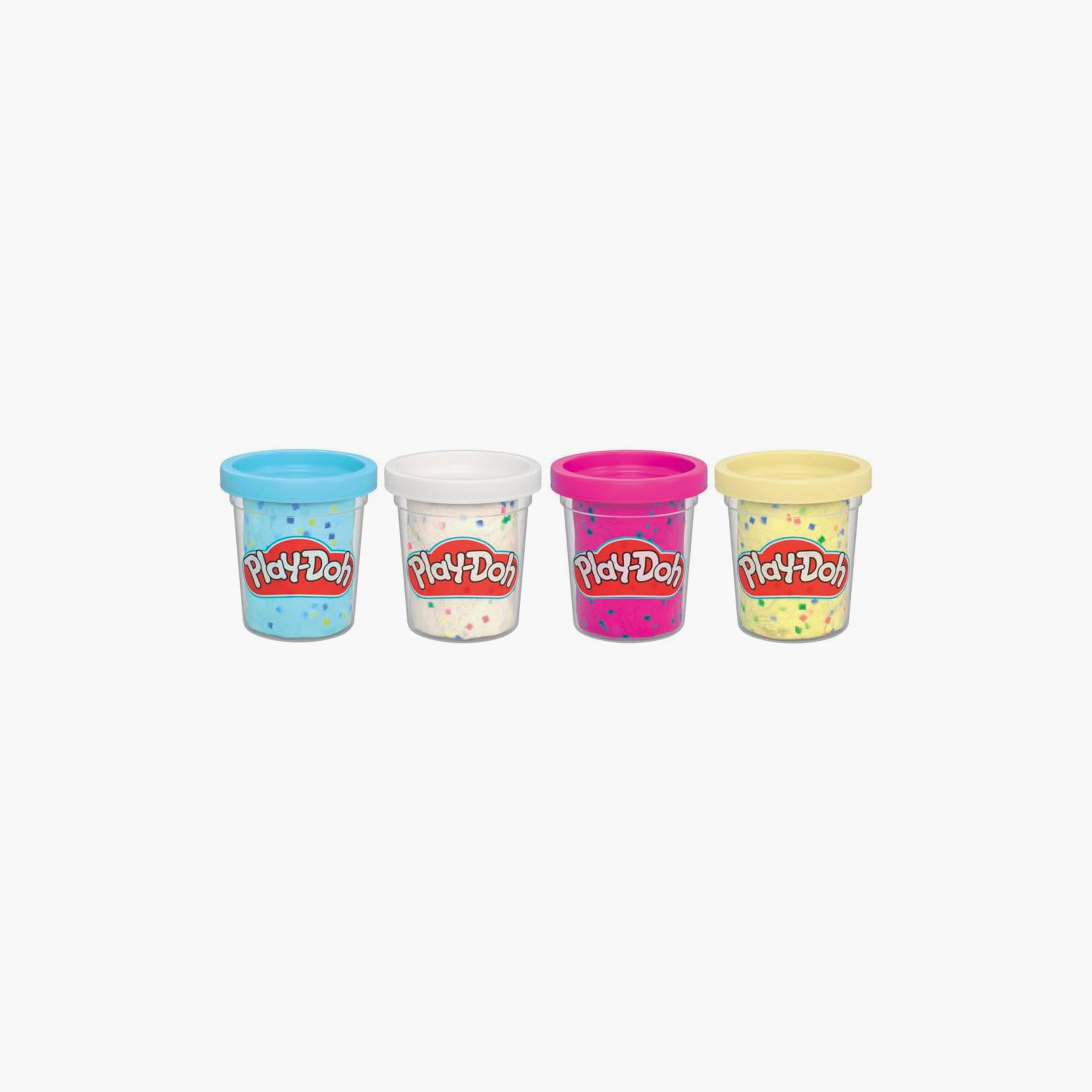 Buy Play-Doh 4-Piece Confetti Putty Set Online | Centrepoint Bahrain