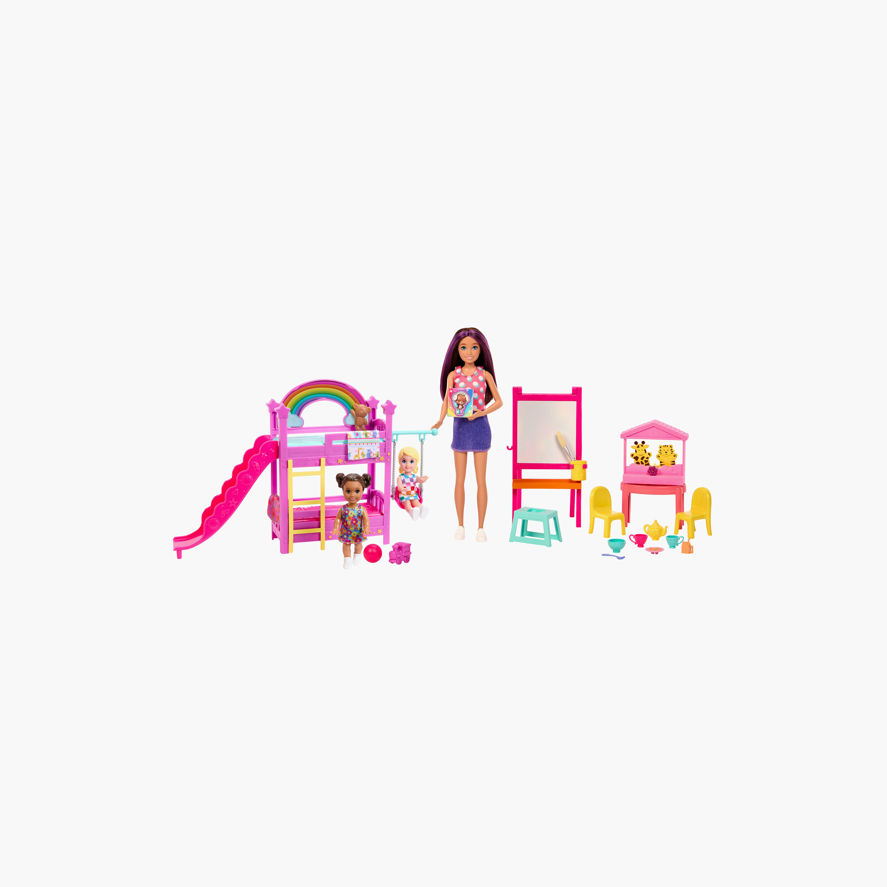 Buy Barbie Skipper Big Babysitting Adventure Fashion Doll Playset ...