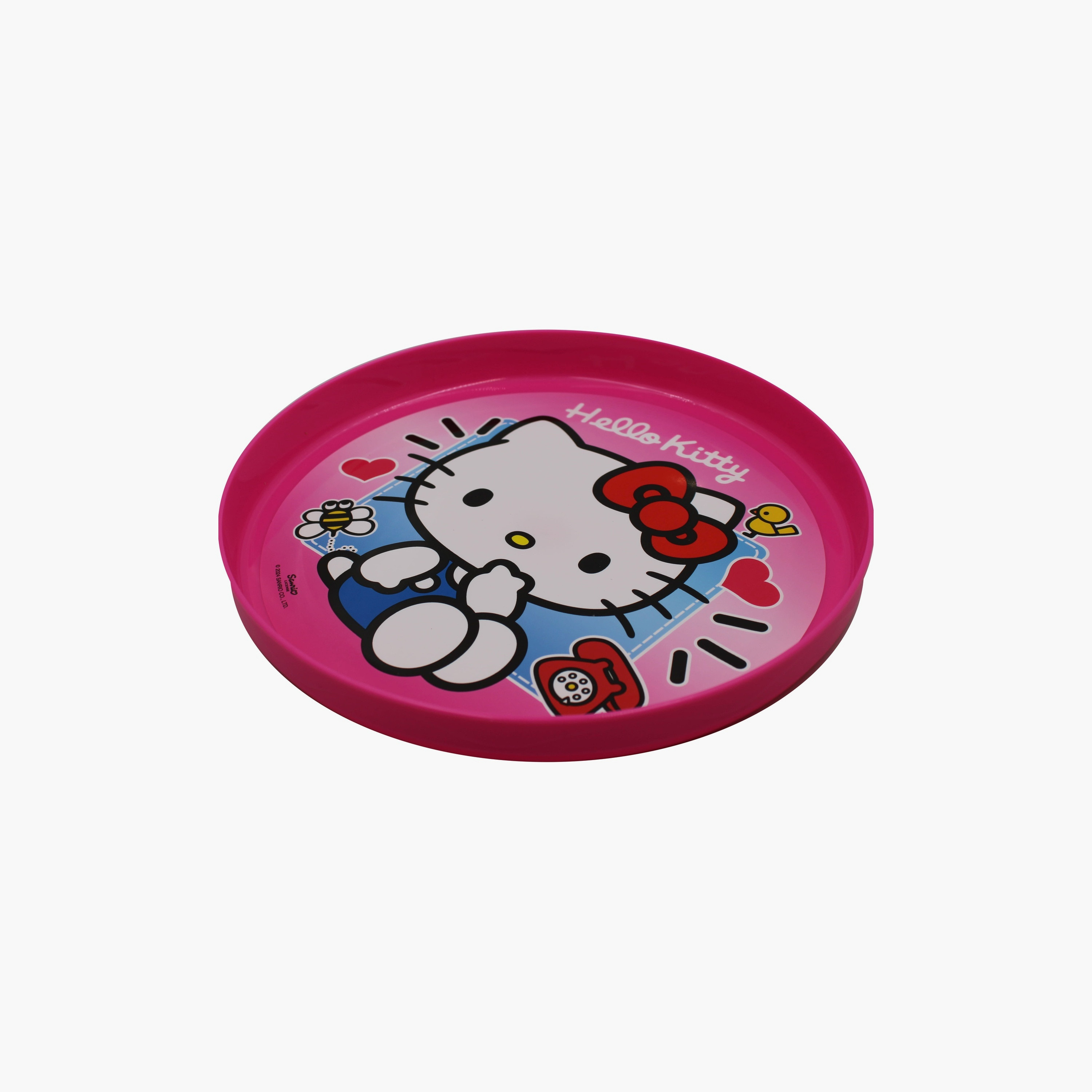 Buy Hello Kitty Printed Dinner Ware Plate - Pink Online | Centrepoint UAE