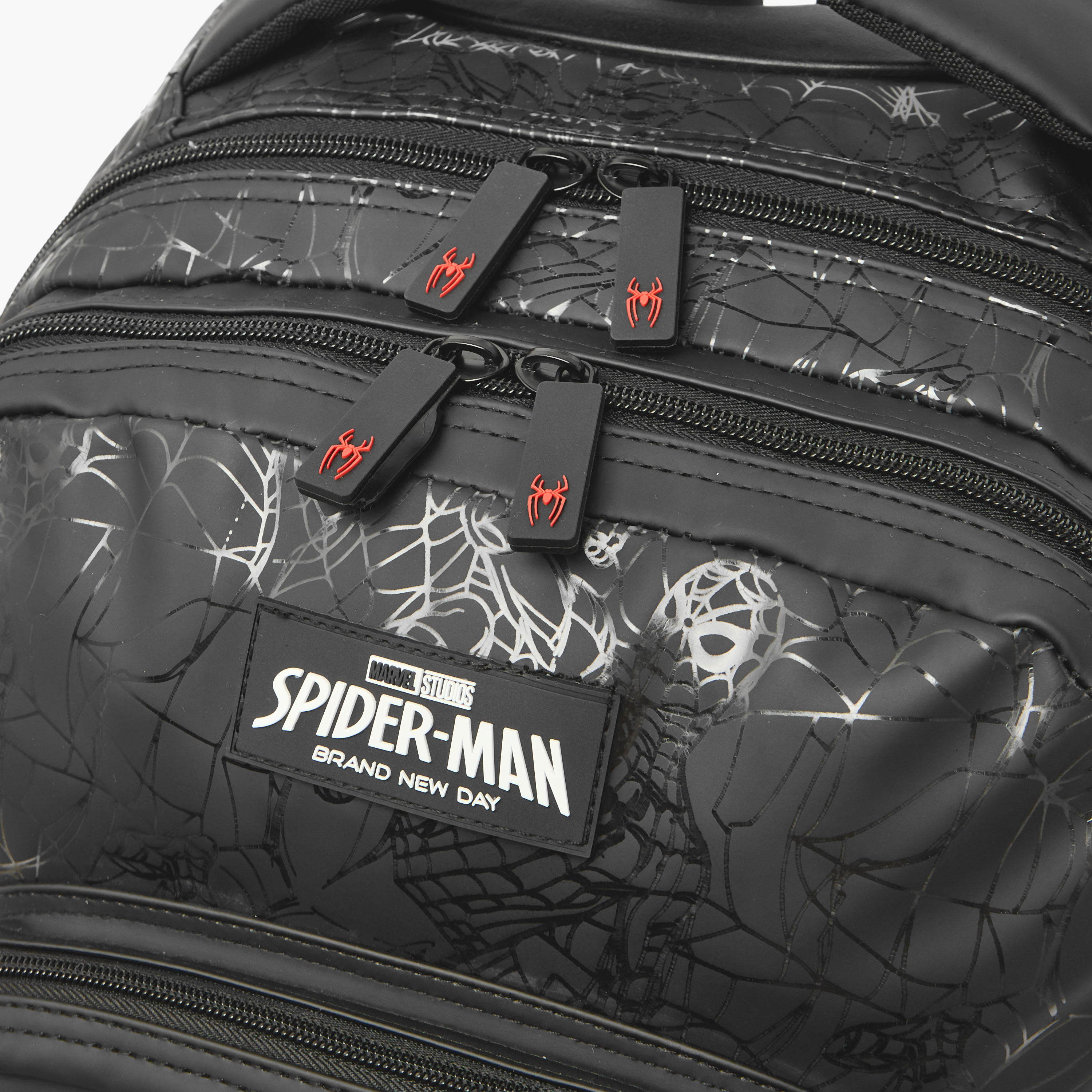 Buy Spider-Man Print Trolley Bag for Boys 8-12 Years with Adjustable ...