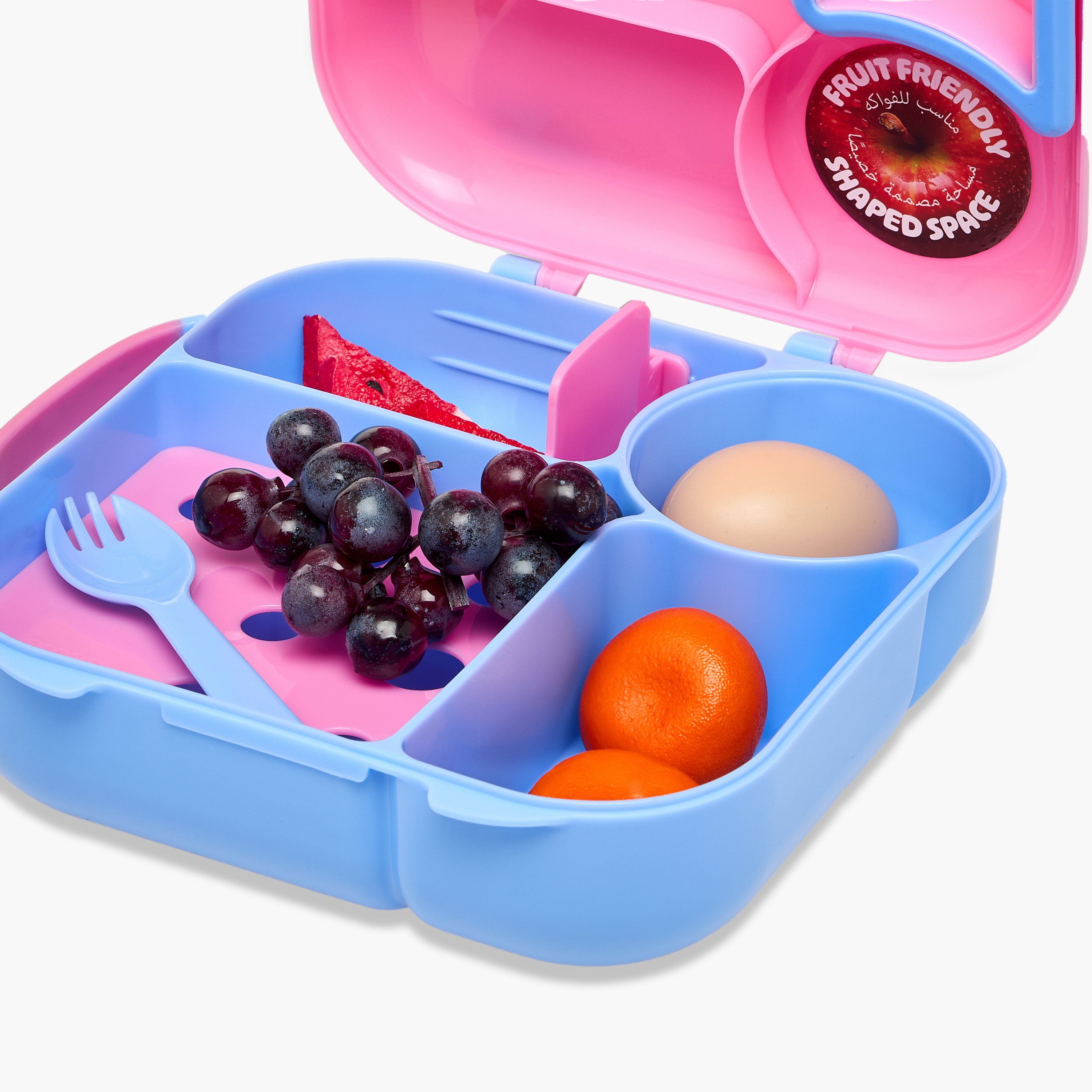 Smash Colourblock Bento Lunch Box for Kids 8-13 Years with Compartments ...