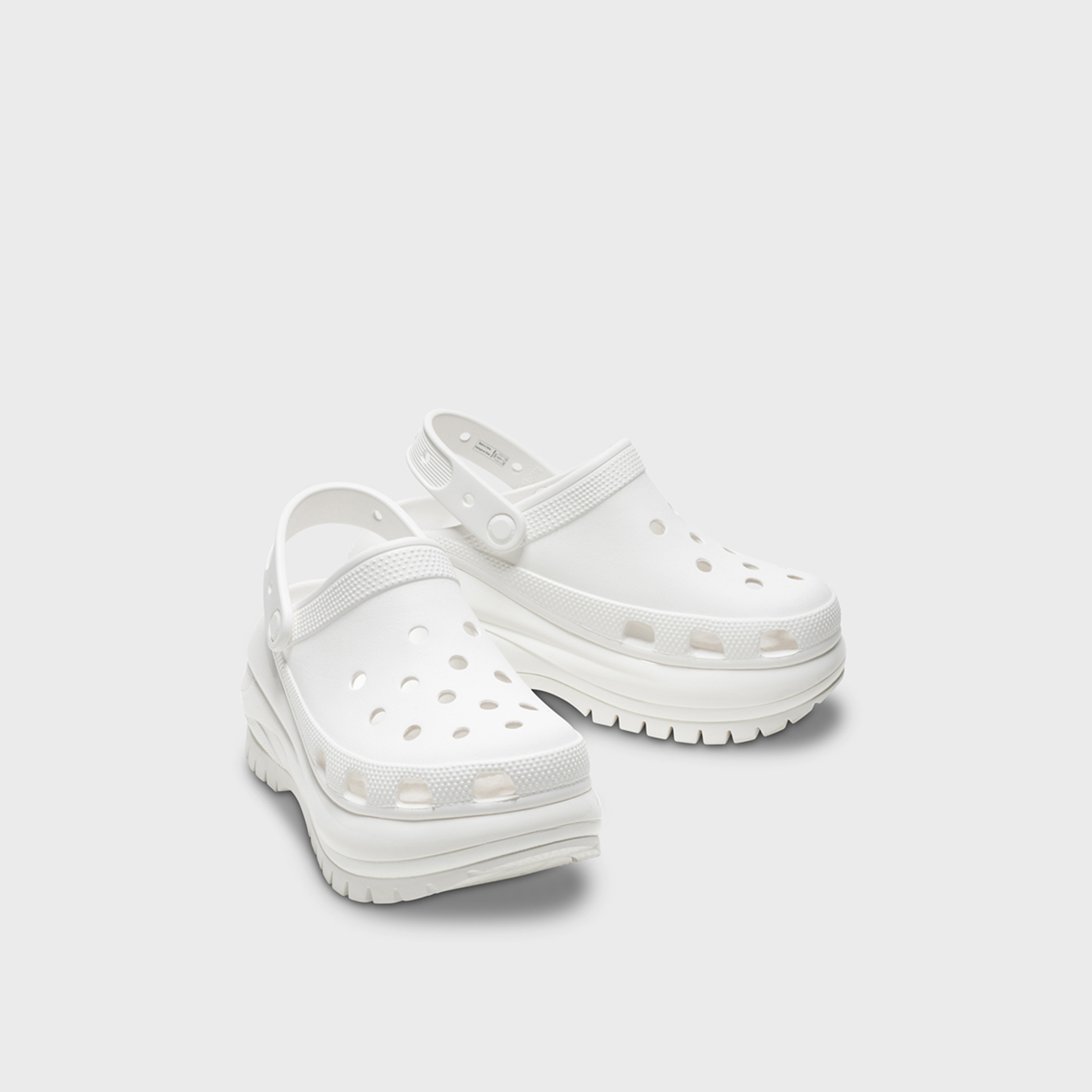 Buy Crocs Unisex Slip On Mega Crush Clogs | 207988-100 Online ...