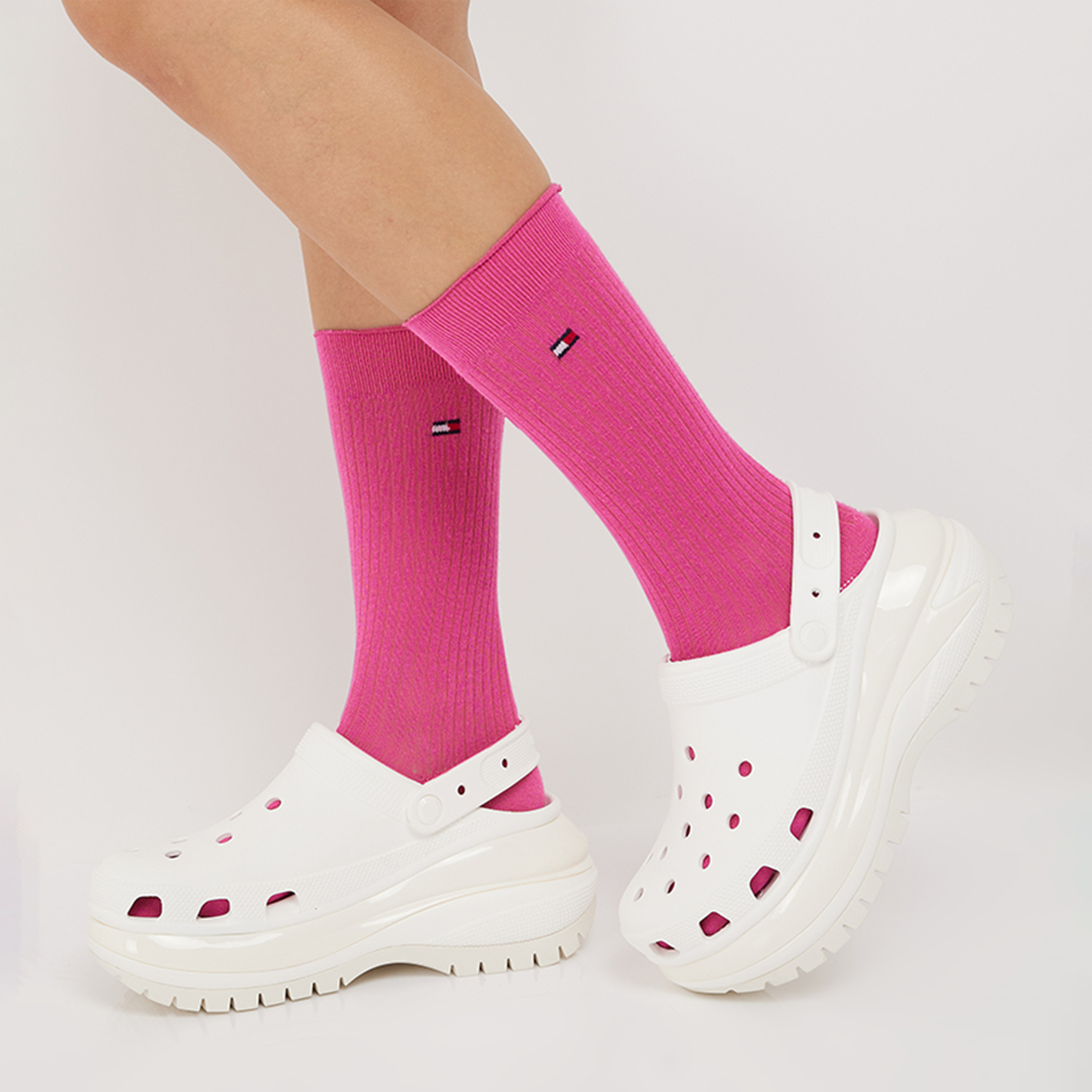 Buy Crocs Unisex Slip On Mega Crush Clogs | 207988-100 Online ...