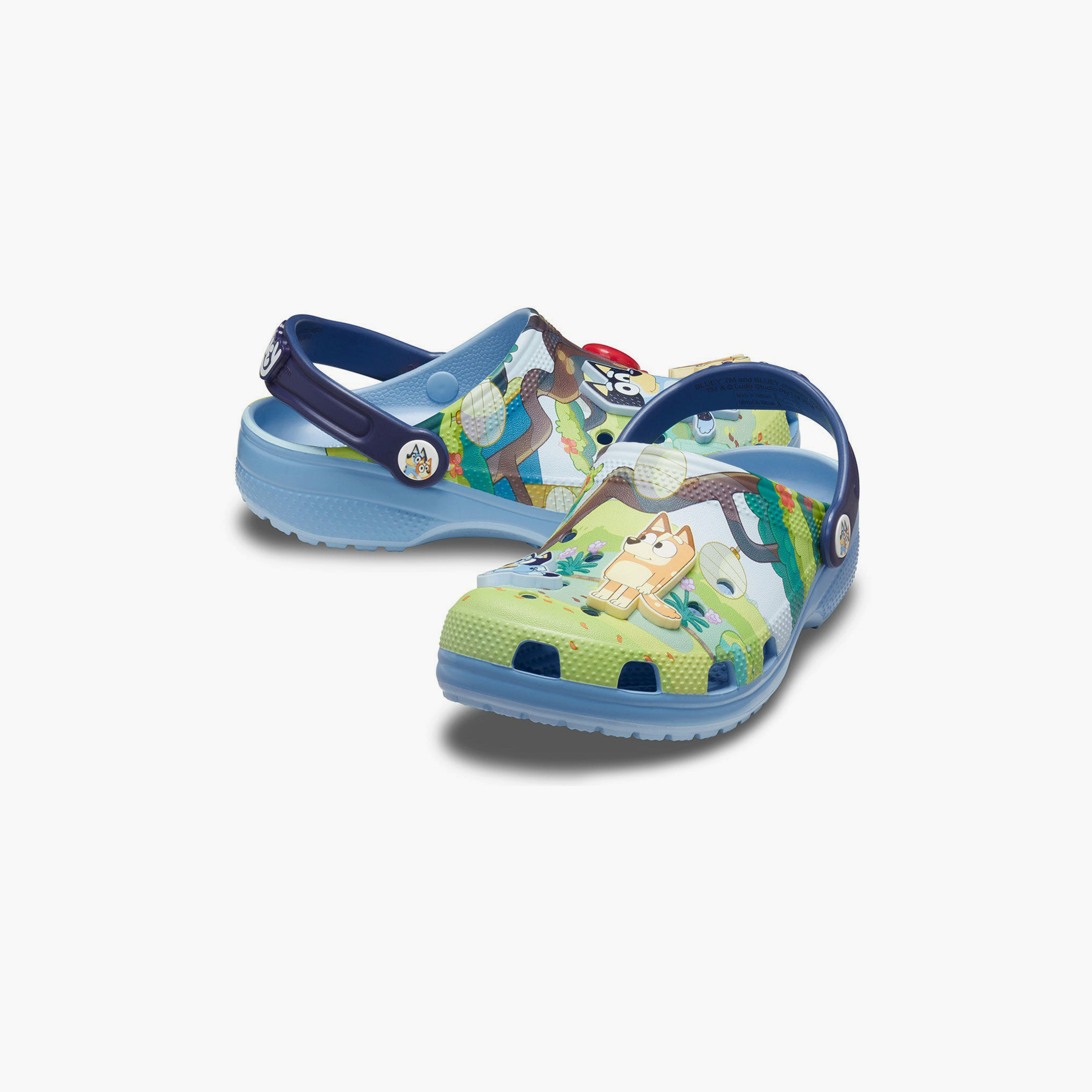 Crocs Kids Slip-On Bluey Classic Clogs|210559-90H Online | Kids Girls ...