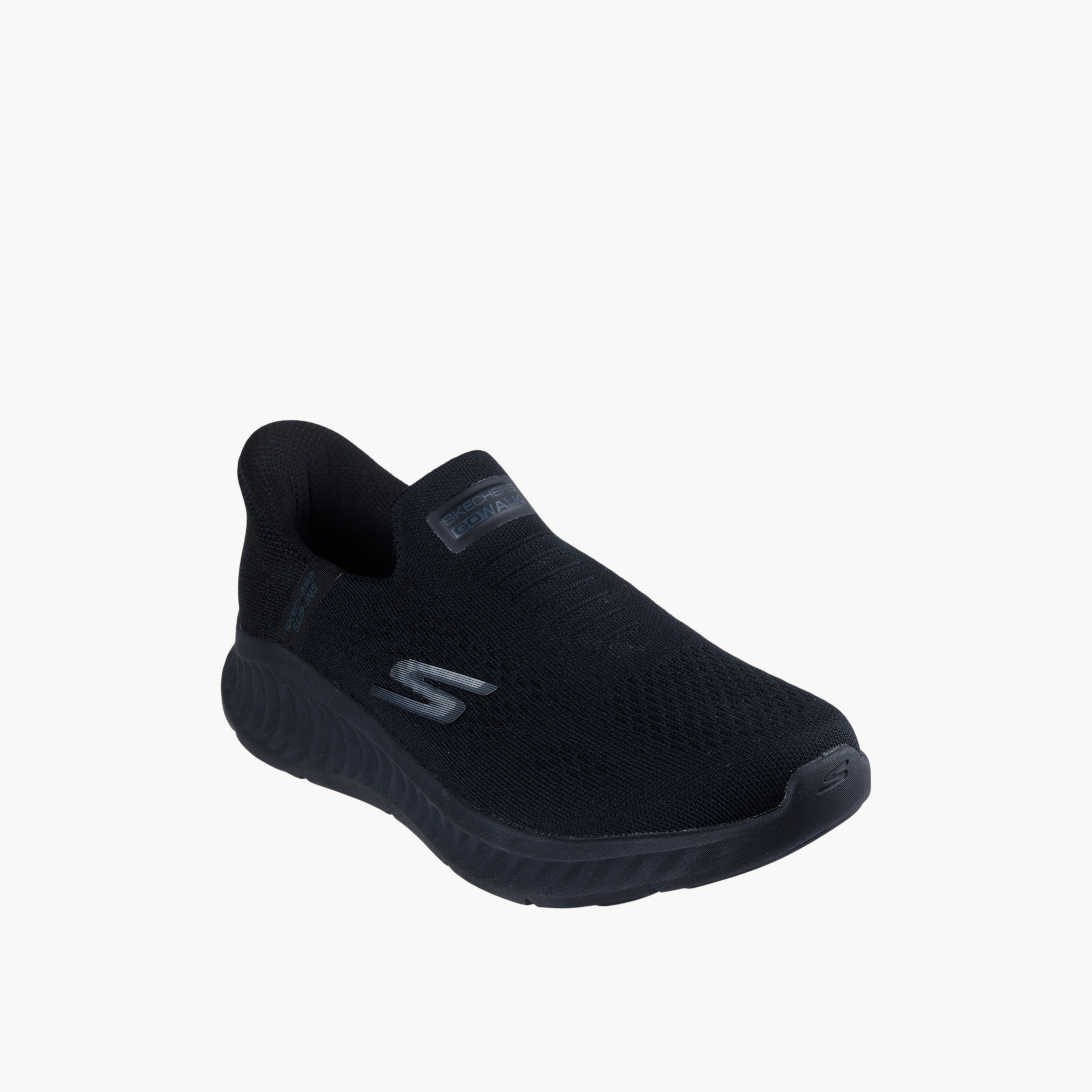 Buy Skechers Men's GO WALK NOW Slip-On Sports Shoes - 216372-BBK Online ...
