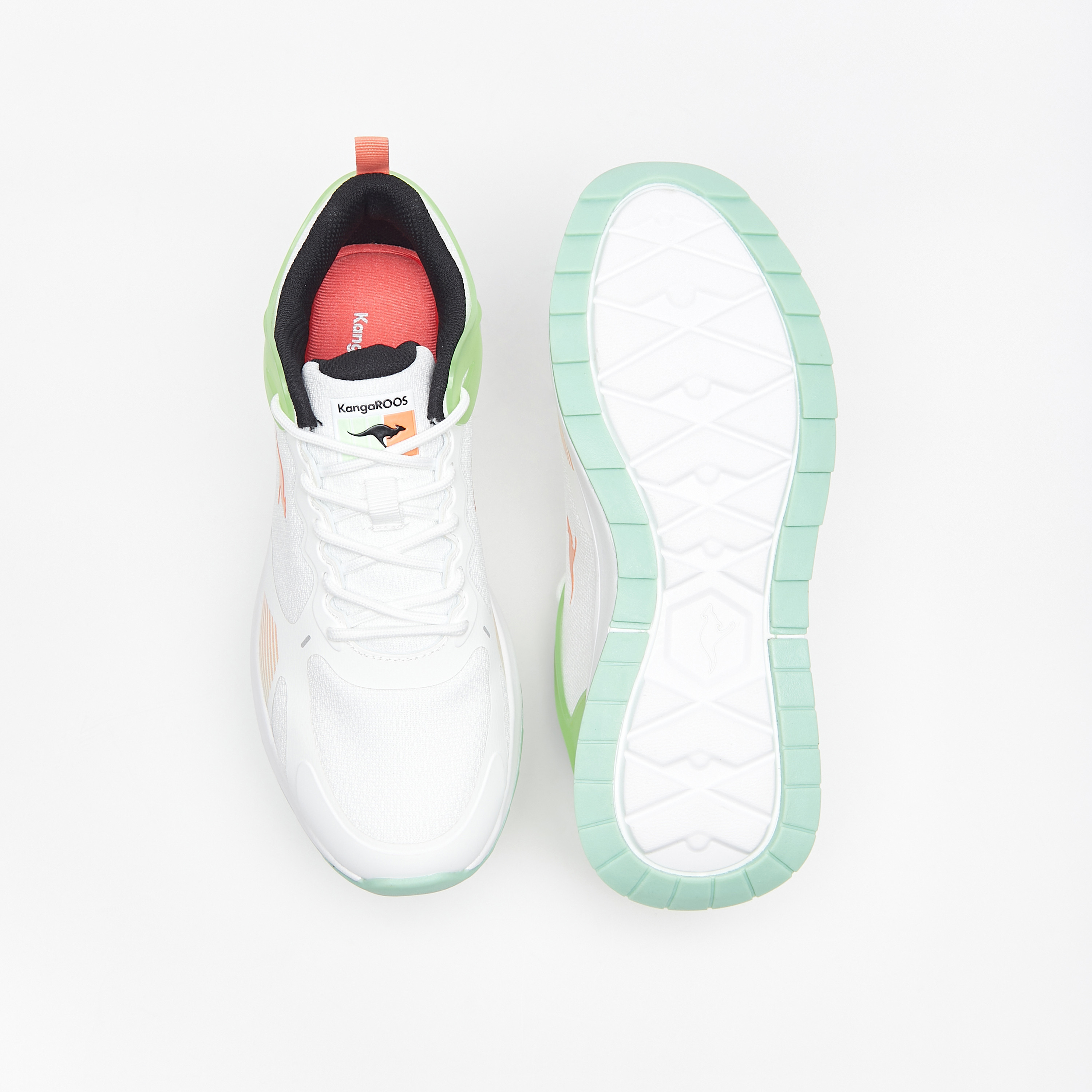 Buy KangaROOS Women's Textured Lace-Up Trainer Shoes Online ...
