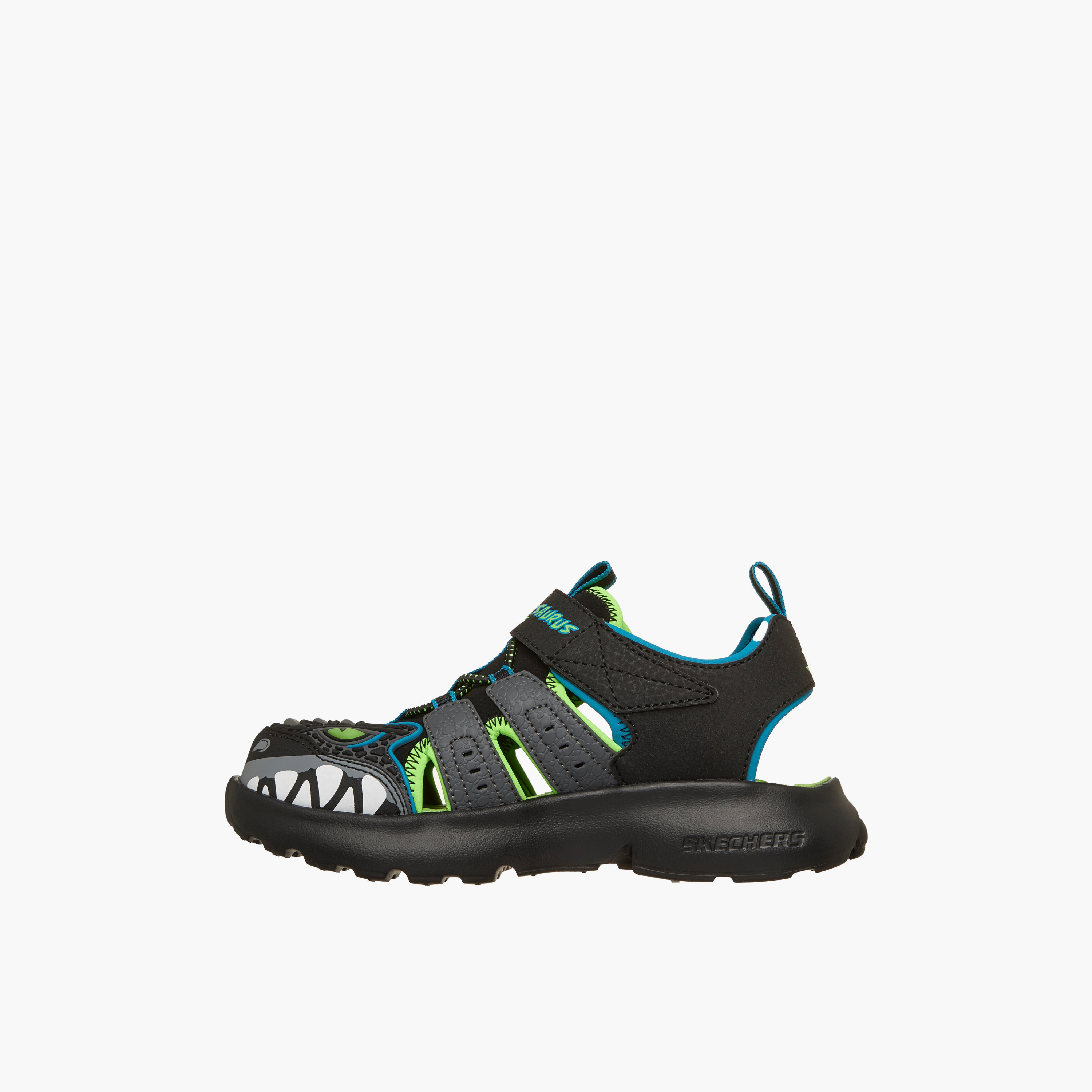 Shop Skechers Boys RAZOR SPLASH Hook & Loop Flat Sandals Online ...