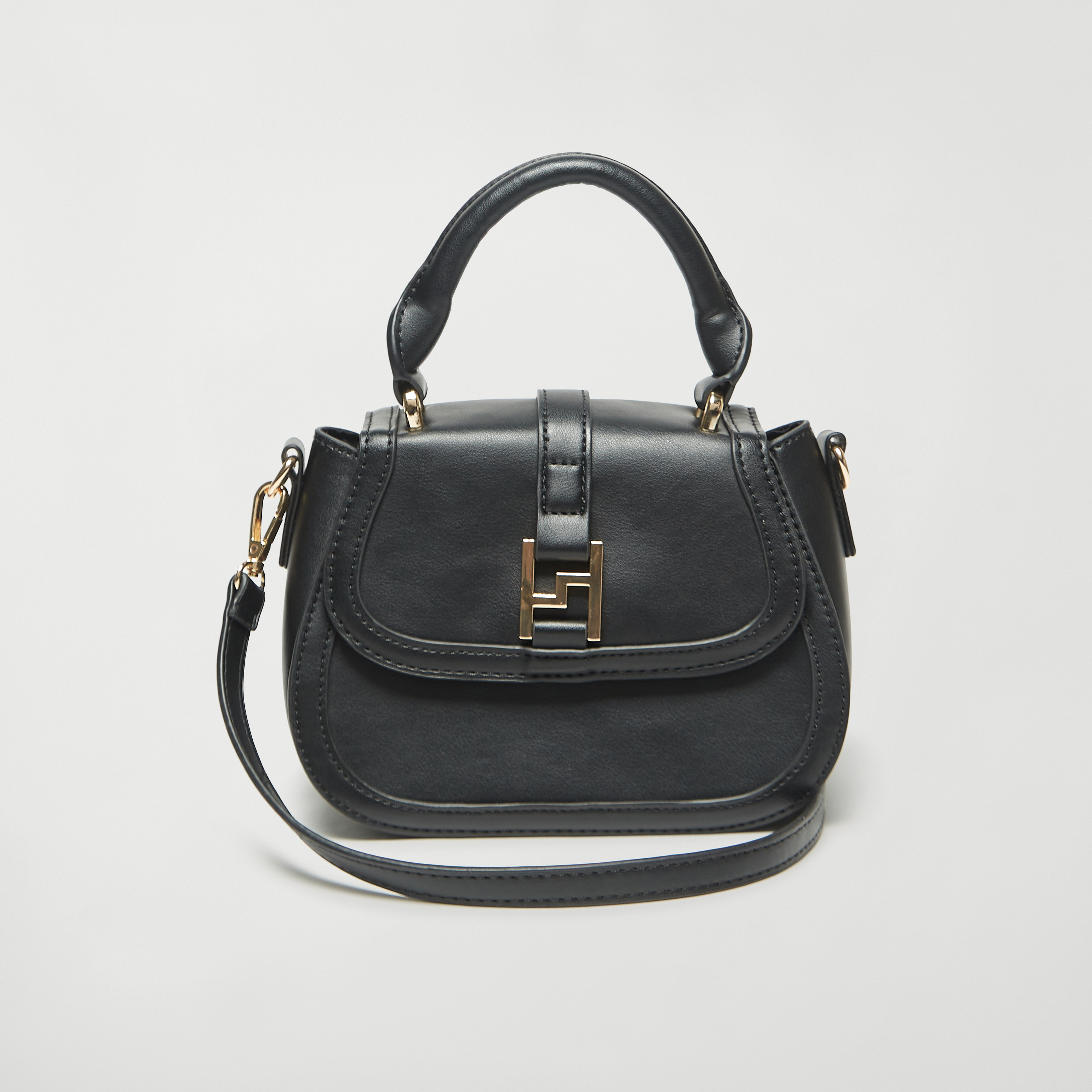 Buy Satchel Bag with Grab Handle and Adjustable Strap Online ...