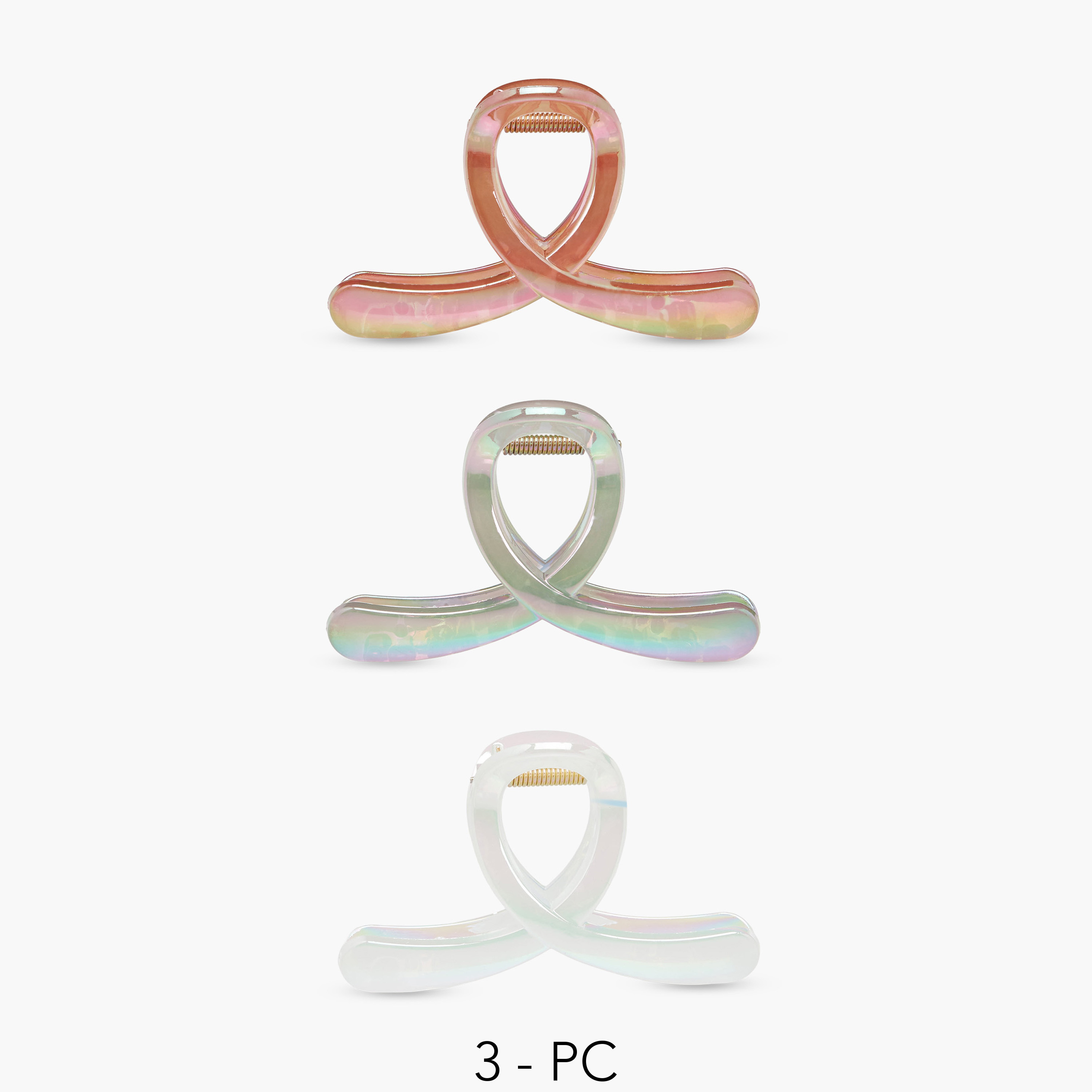 Shop Pack of 3 - Loop Hair Clamp Online | Splash UAE