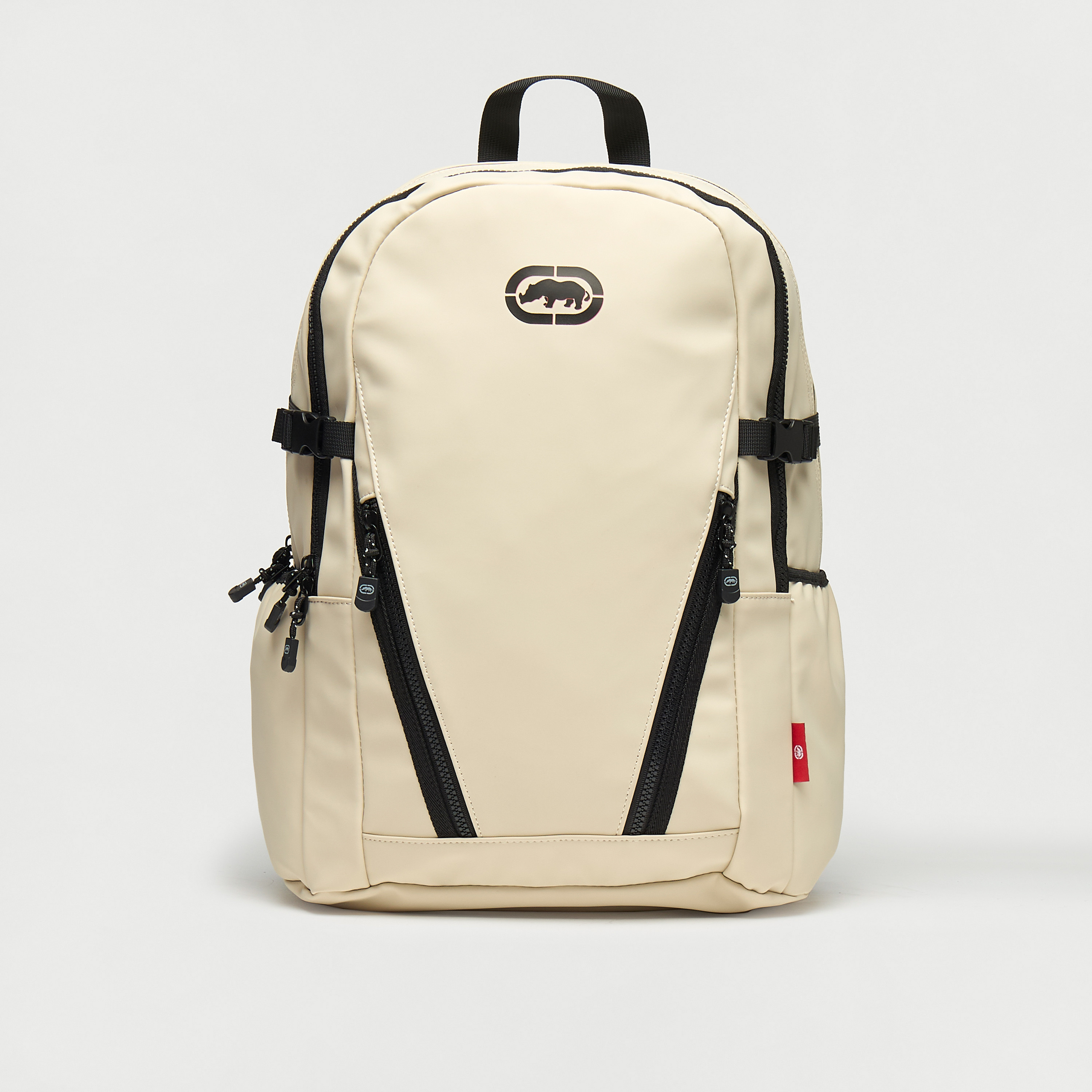 Shop Ecko Unltd Solid Backpack with Adjustable Straps and Zip Closure ...