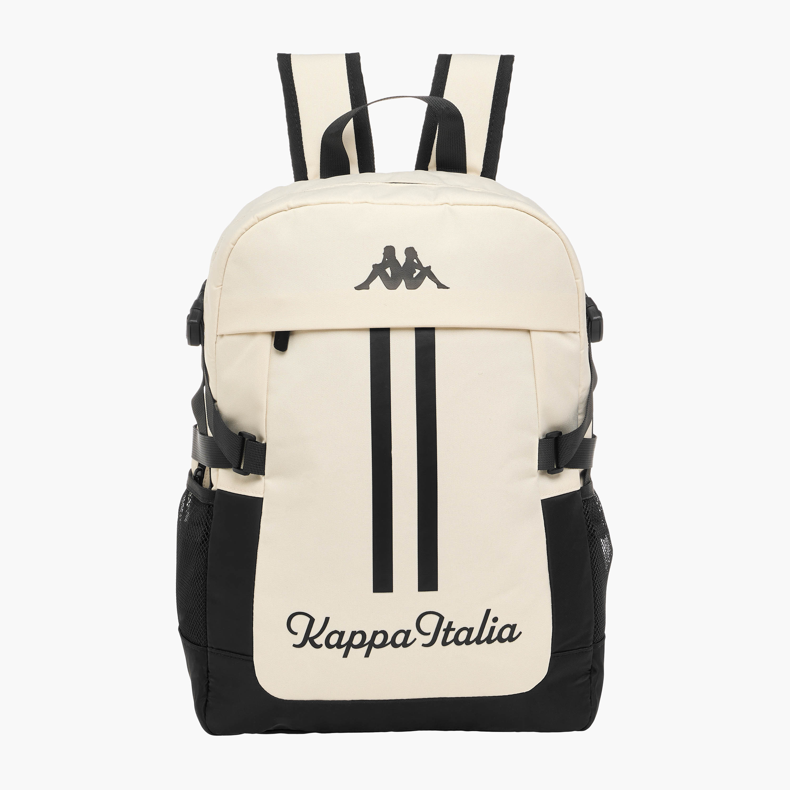 Shop Kappa Logo Print Backpack with Adjustable Straps and Zip Closure ...