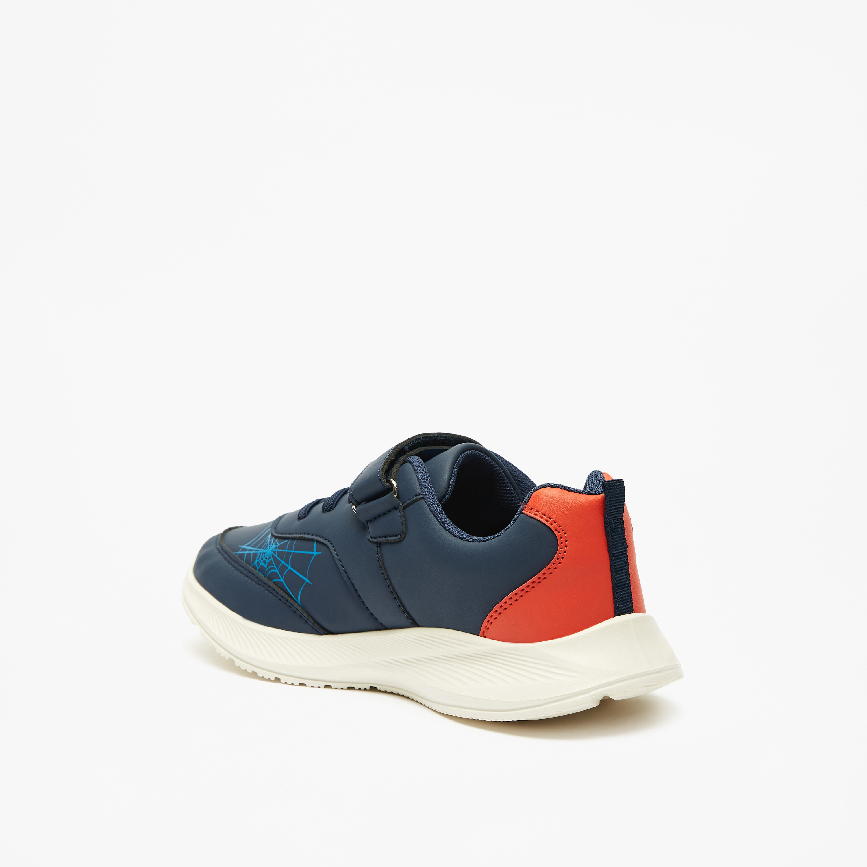 Buy Spider-Man Print Sneakers with Hook and Loop Closure Online ...