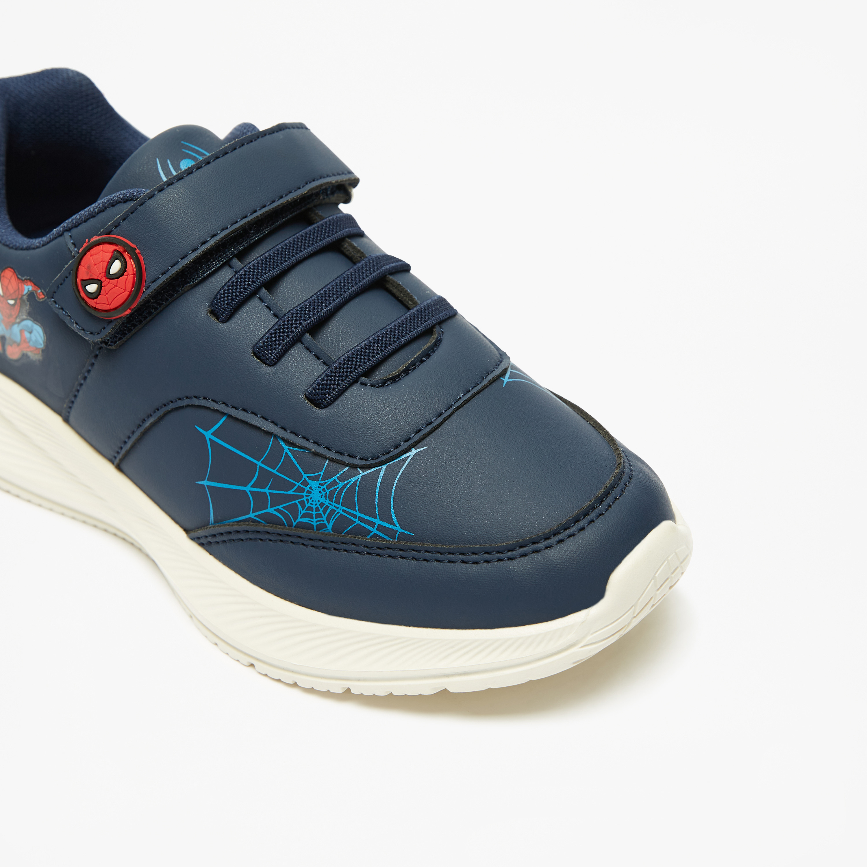 Buy Spider-Man Print Sneakers with Hook and Loop Closure Online ...