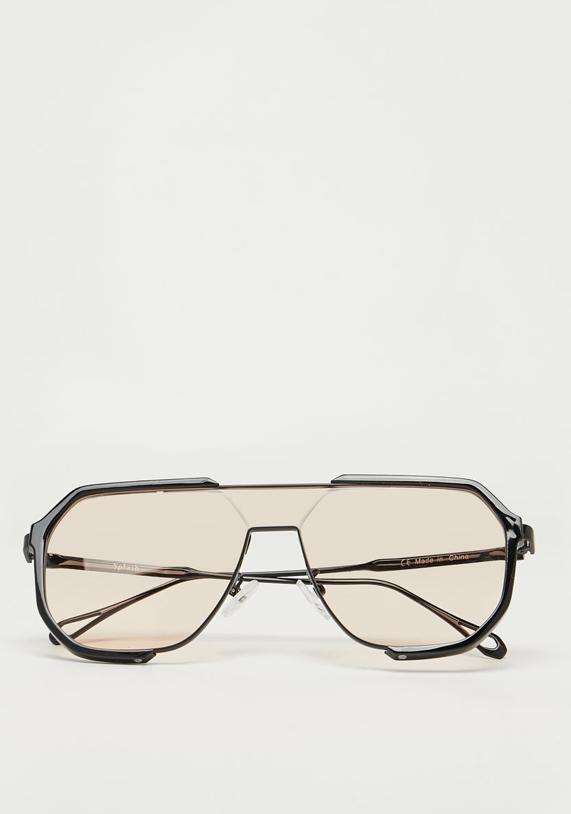 Buy Mens Tinted Lens Full Rim Sunglasses With Nose Pads Online Centrepoint Ksa