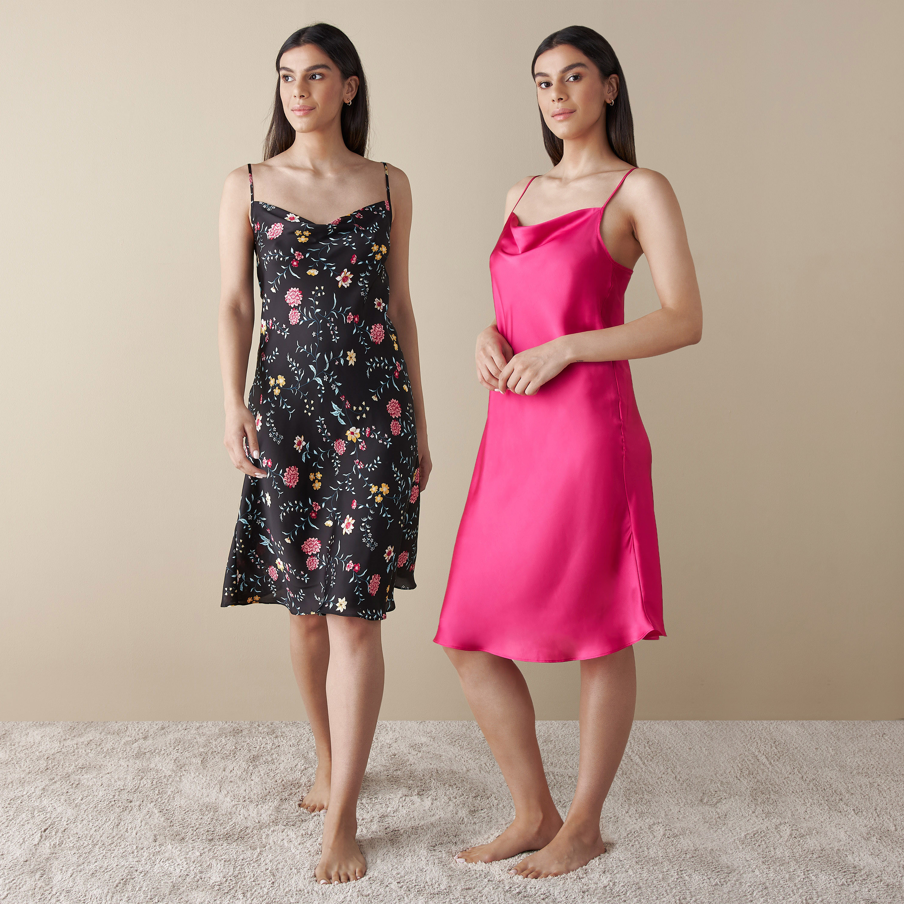Shop Set of 2 - Assorted Slip Dress Online | Splash Kuwait