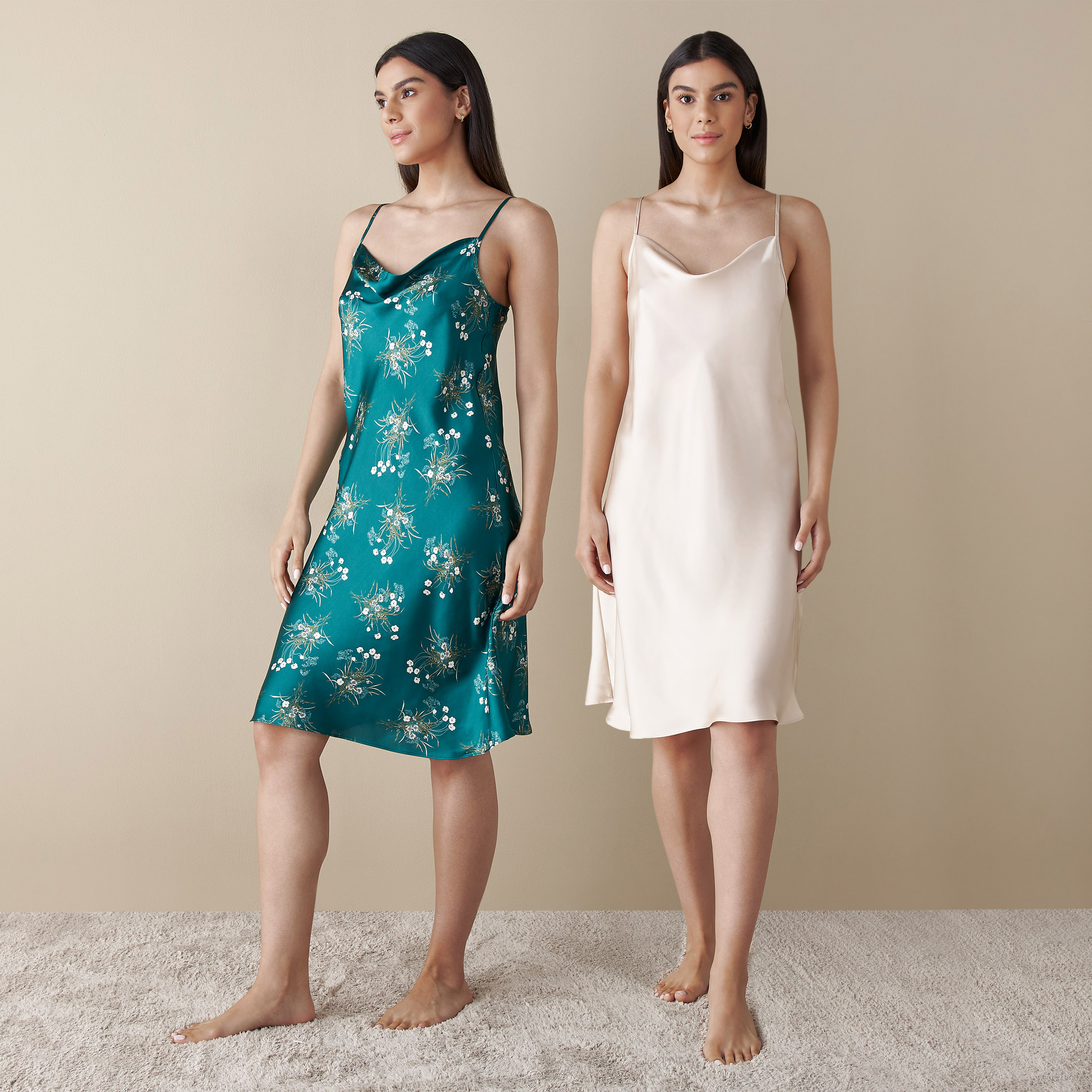 Shop Set of 2 - Assorted Slip Dress Online | Splash Kuwait