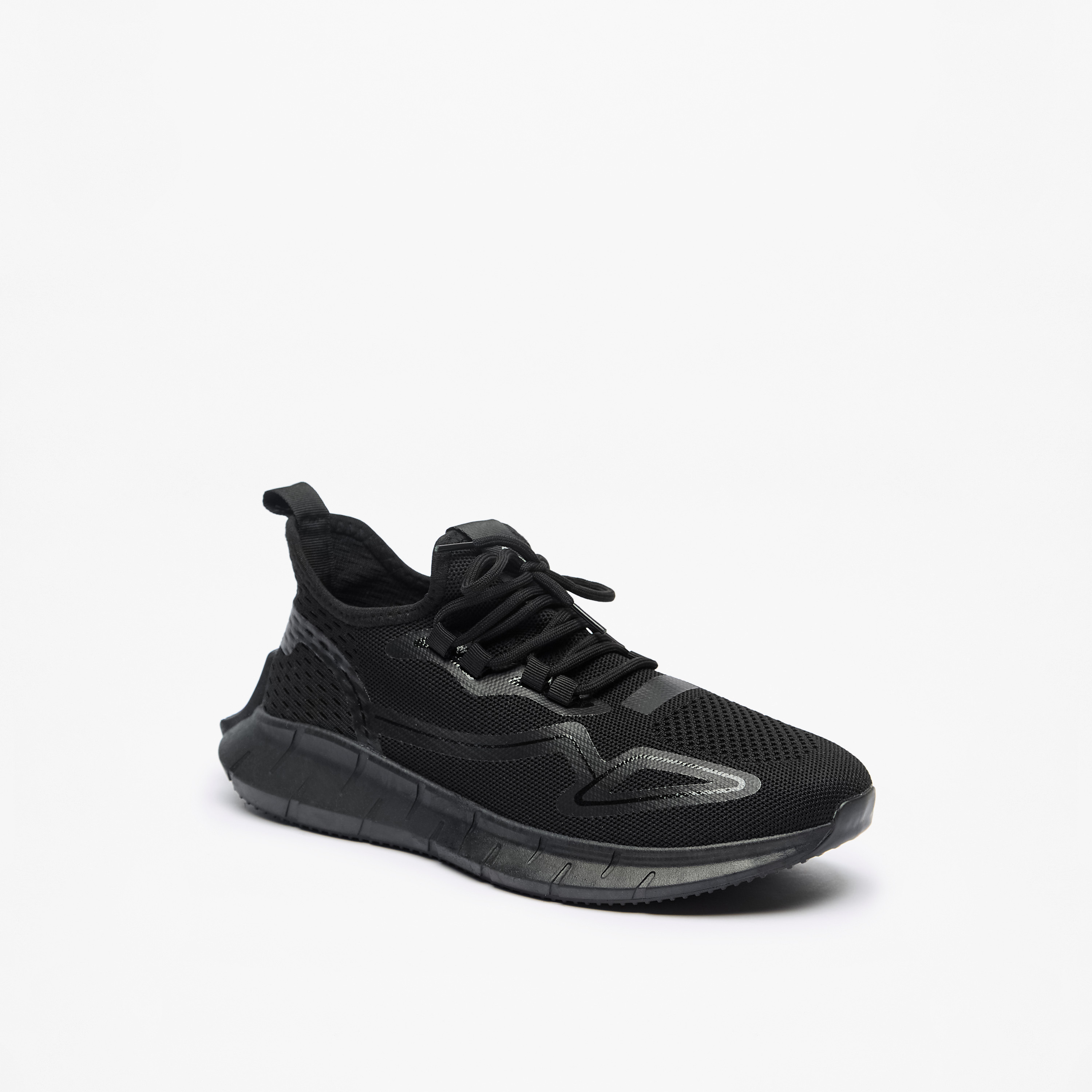 Shop Oaklan by Shoexpress Panelled Lace-Up Sports Shoes Online ...
