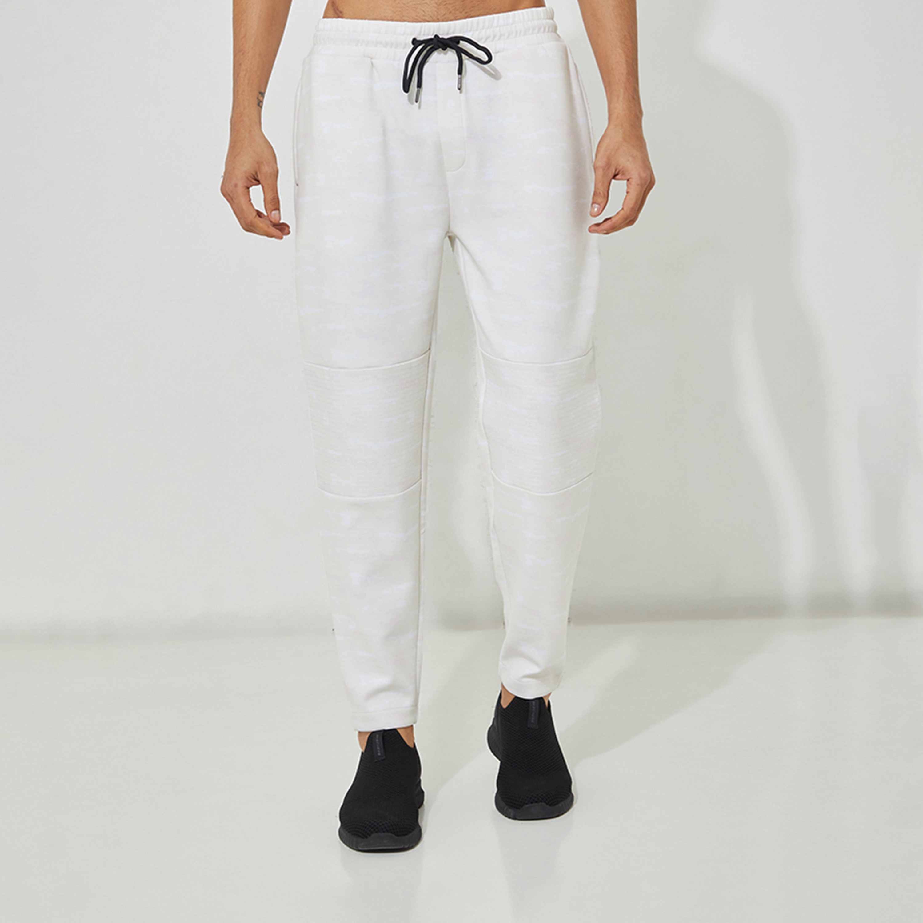 Shop Aeropostale Men's Solid Flexi Waist Drawstring Knit Joggers Online ...