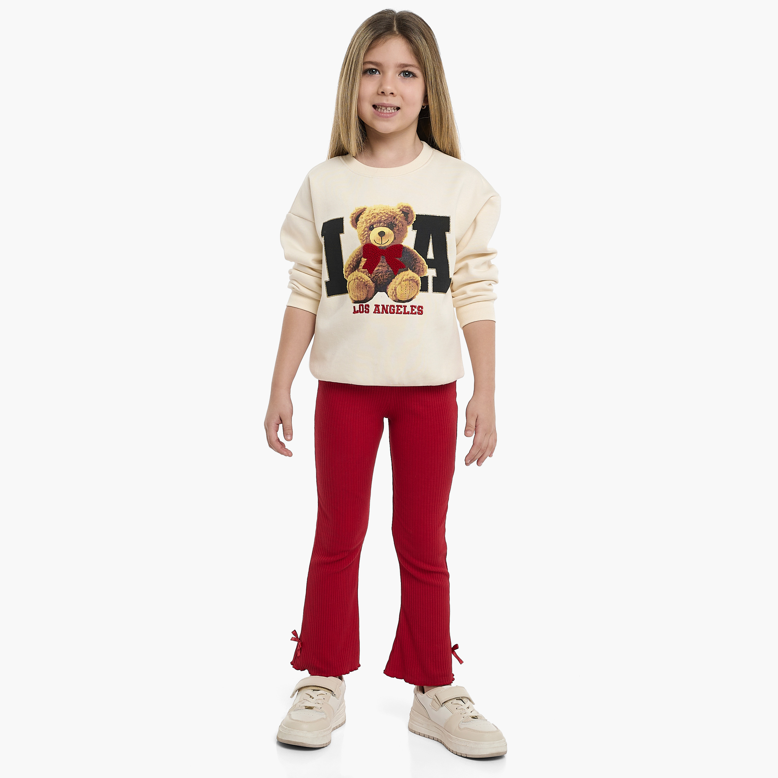 Victor and Jane 2-Piece Teddy Printed Sweatshirt & Legging Sets Online ...