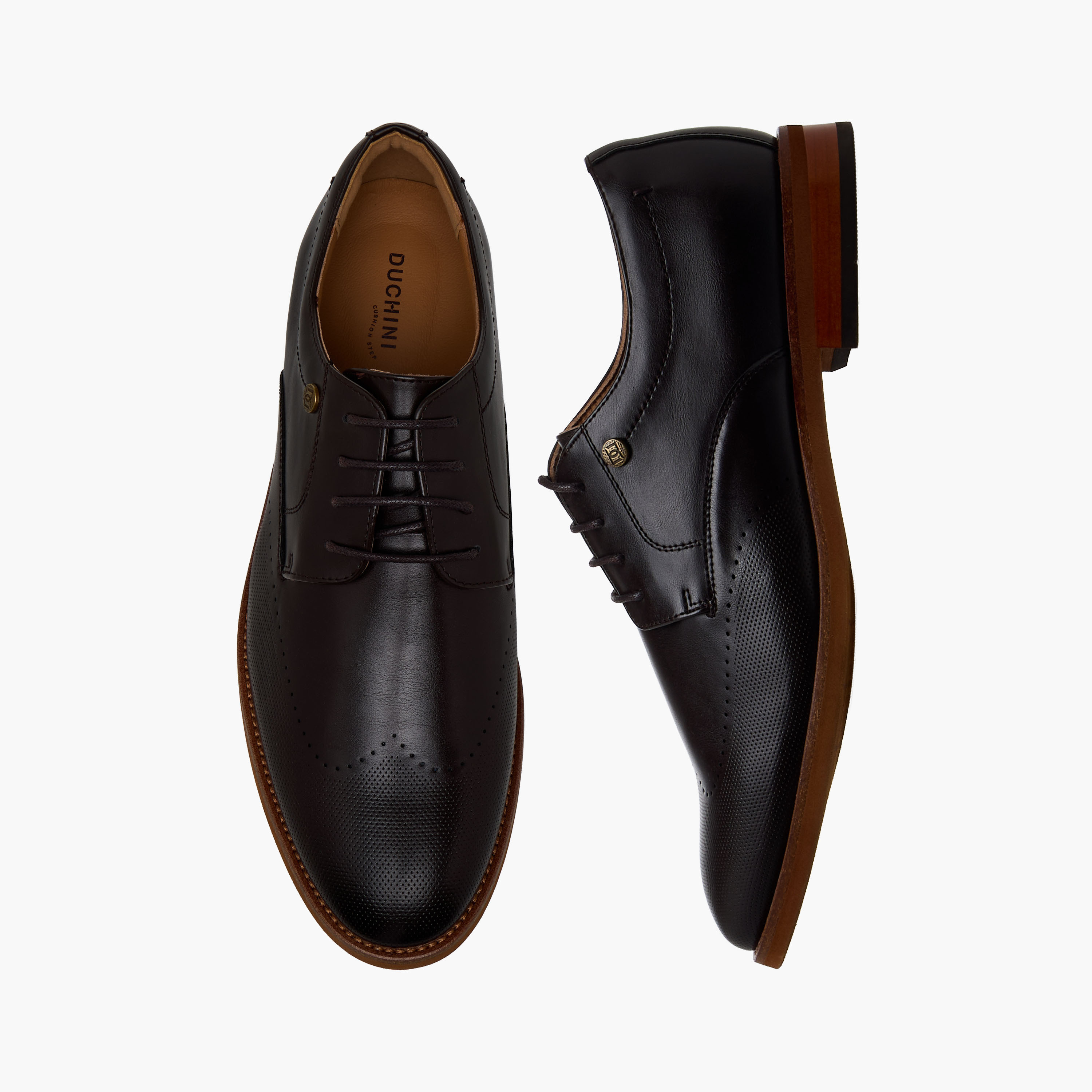 Shop Duchini Men Lace-Up Derby Shoes Online | Centrepoint UAE