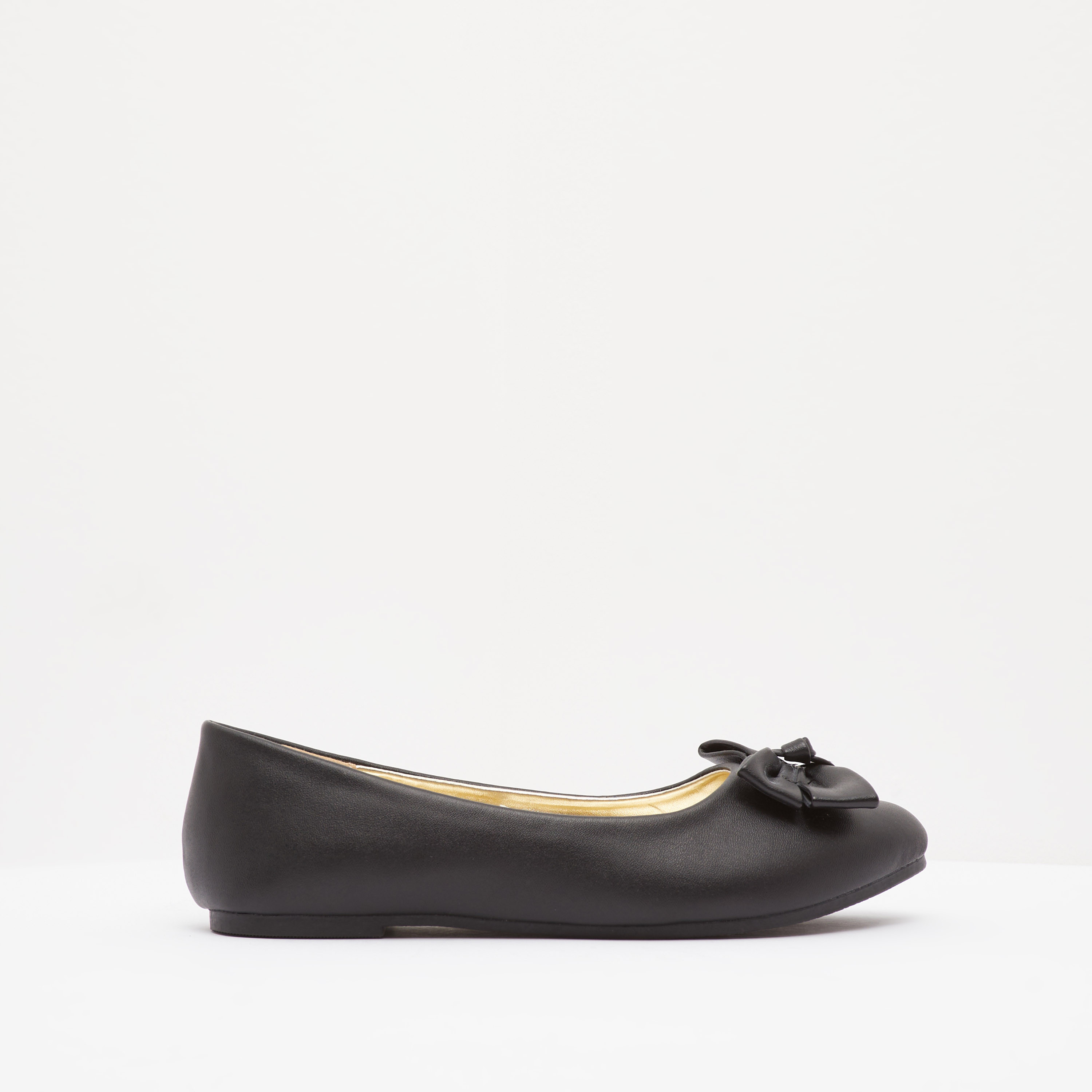 Pointed Toe Ballerina Shoes with Bow Accent Online | Kids Girls' Shoes ...