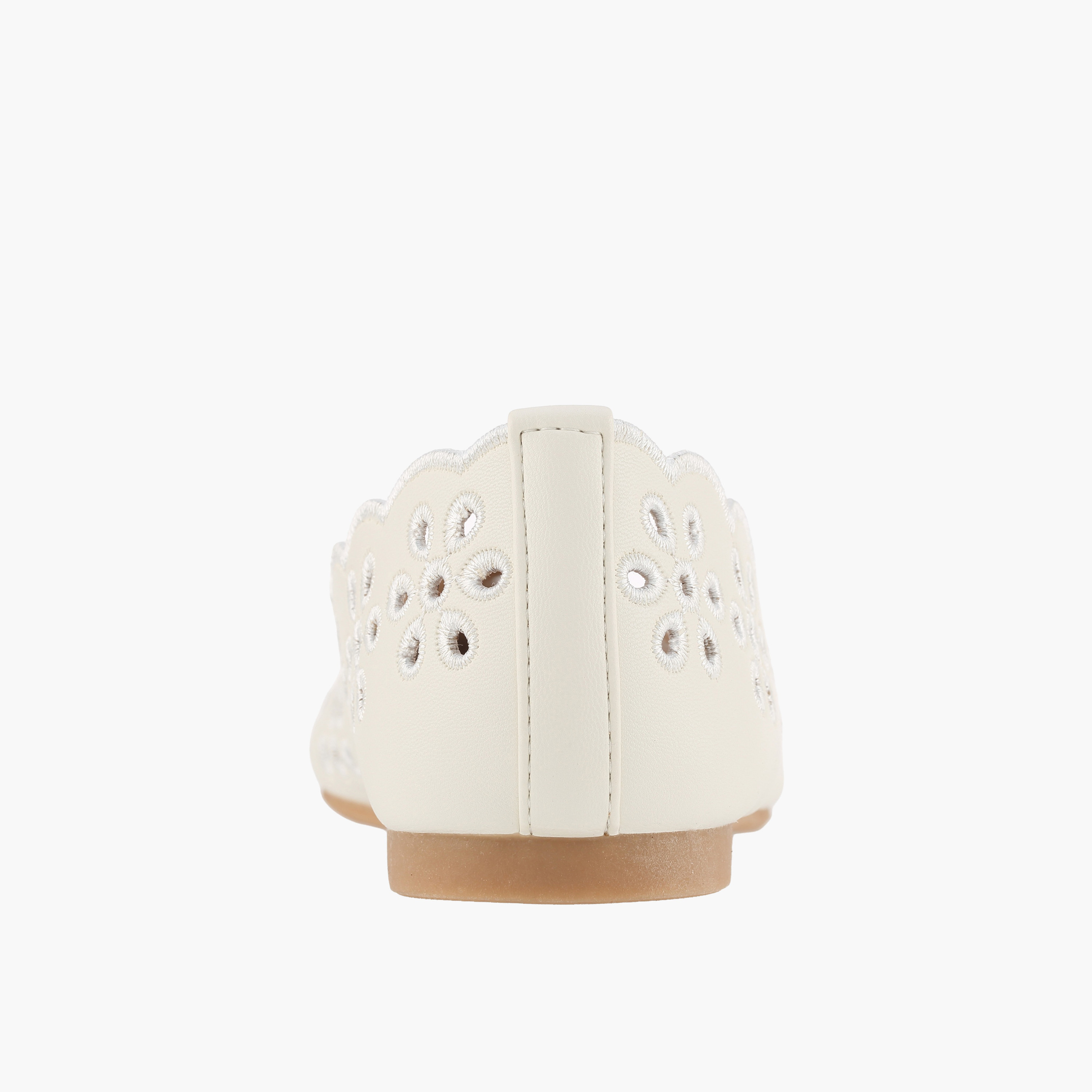 Buy Flora Bella Women Scalloped Laser Cut Ballerina Shoes Online ...