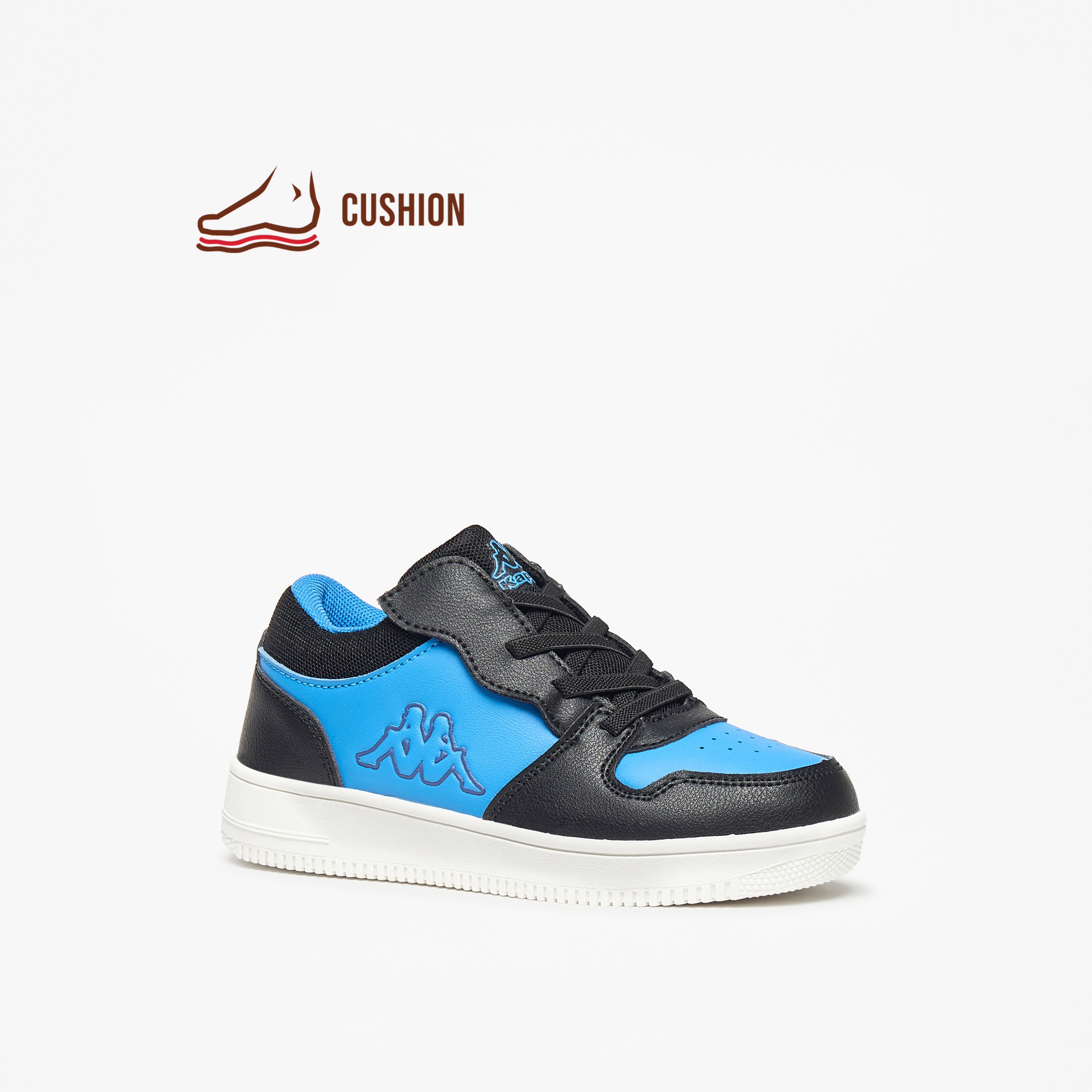 Shop Kappa Boys' Panelled Lace-Up Sneakers Online | Centrepoint Oman