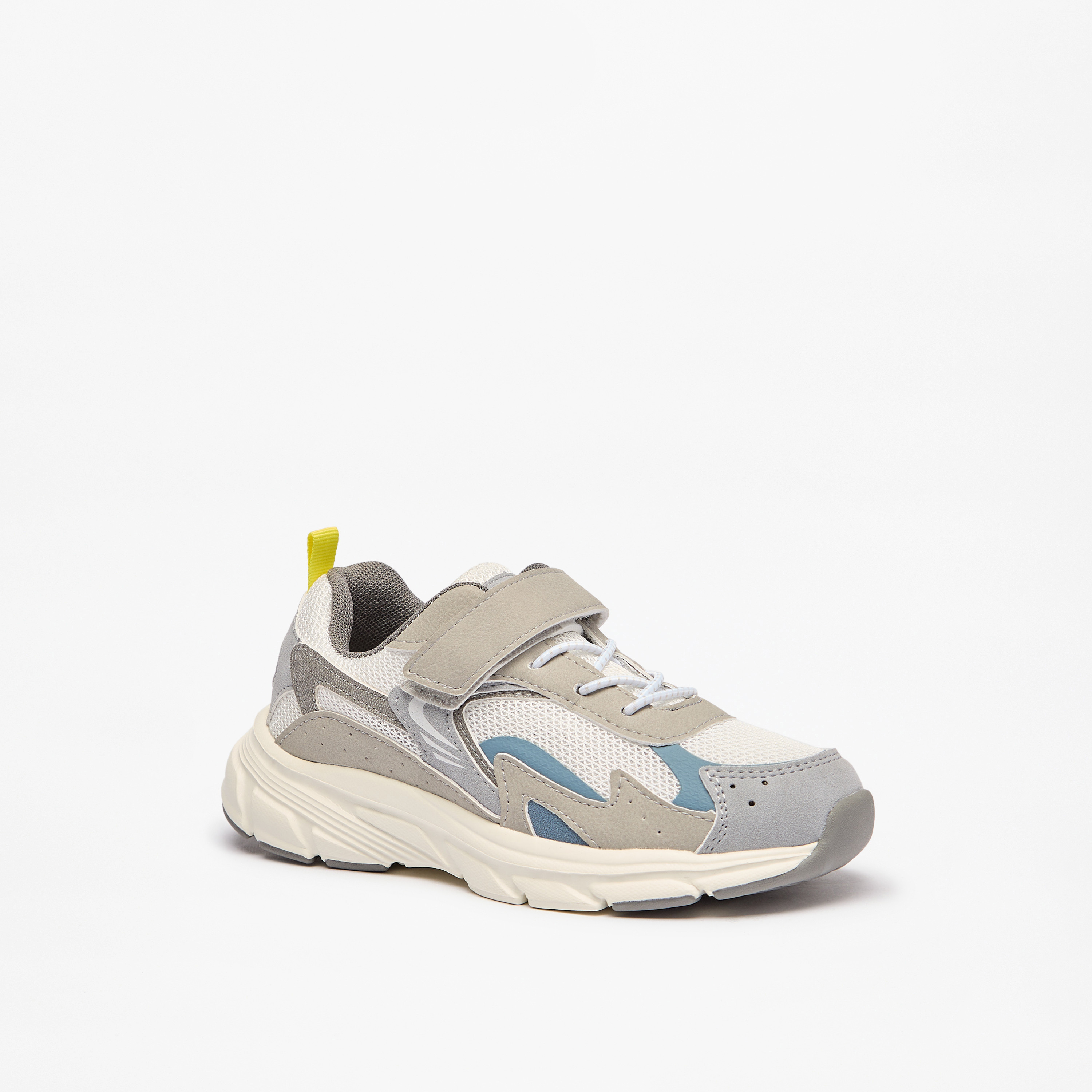 Shop LBL by Shoexpress Panelled Shoes with Hook and Loop Closure Online ...