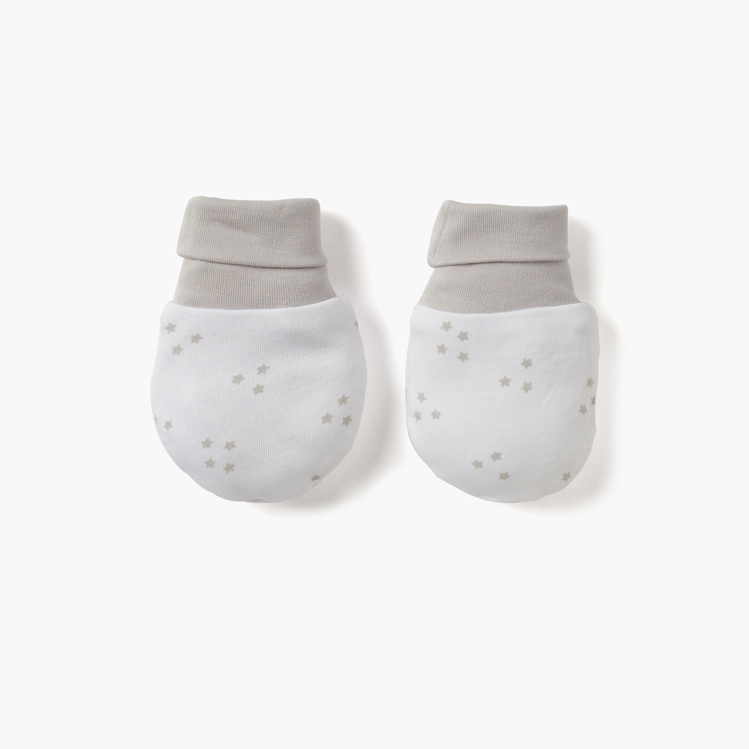 Buy Giggles Star Print Mittens Online | Centrepoint UAE