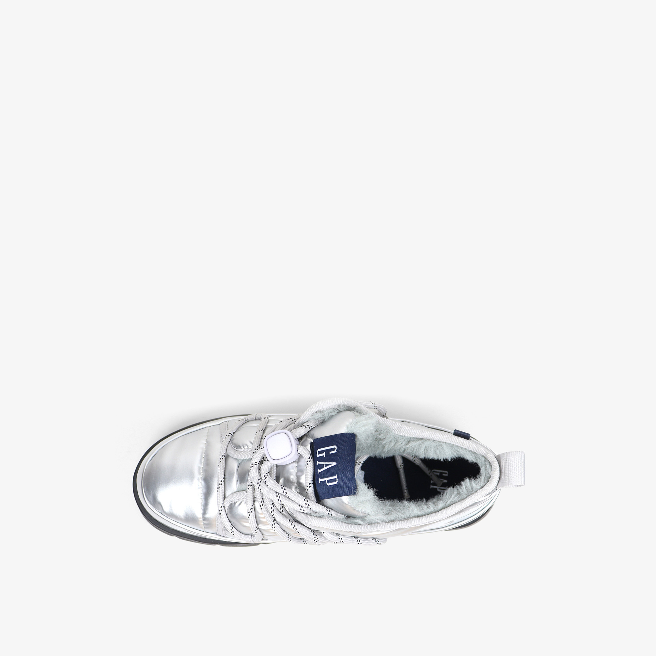 GAP Women s Lace Up Detail Shoes with Fur Detail Richmond Winter Low W