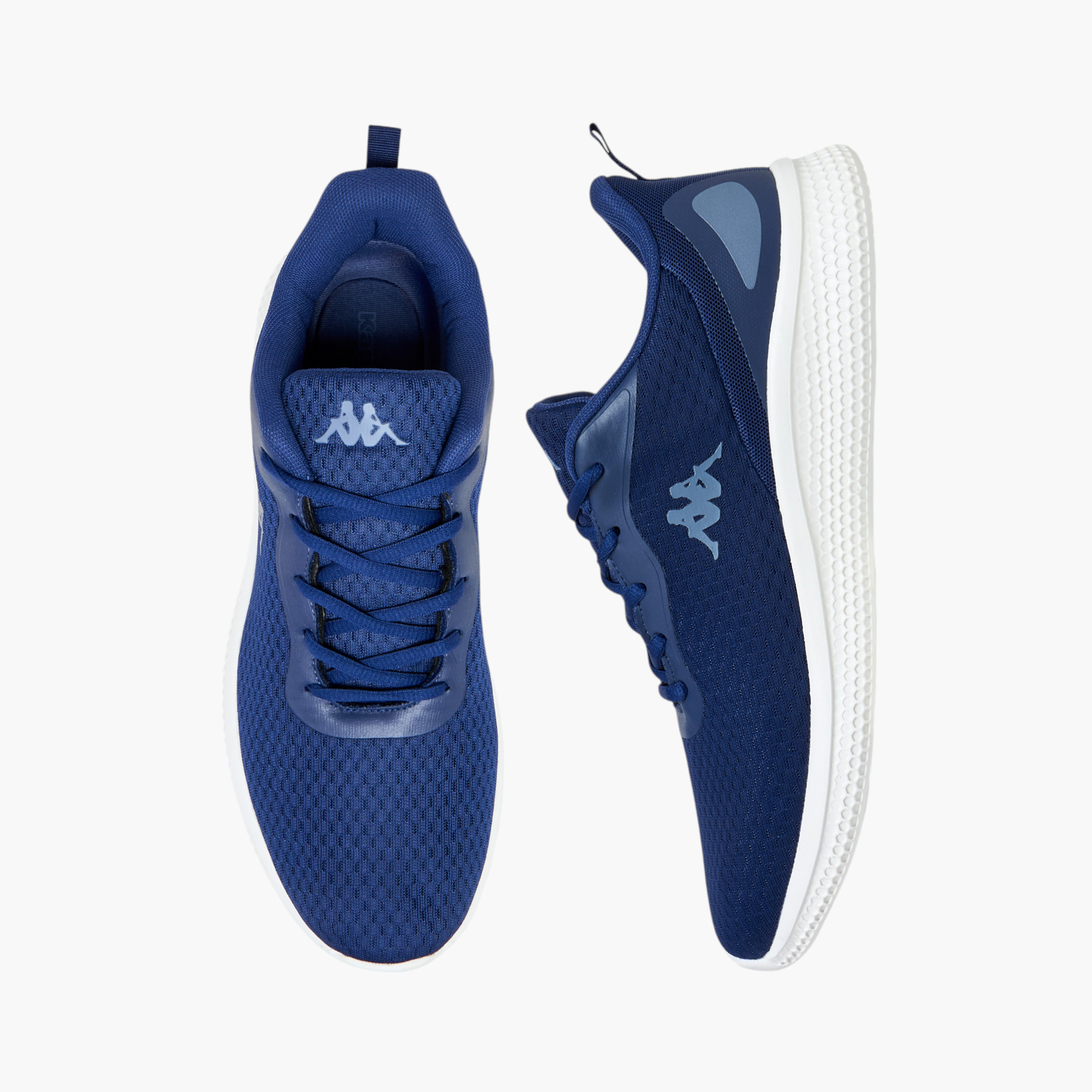 Buy Kappa Men's Logo Accent Lace-Up Sports Shoes Online | Centrepoint UAE