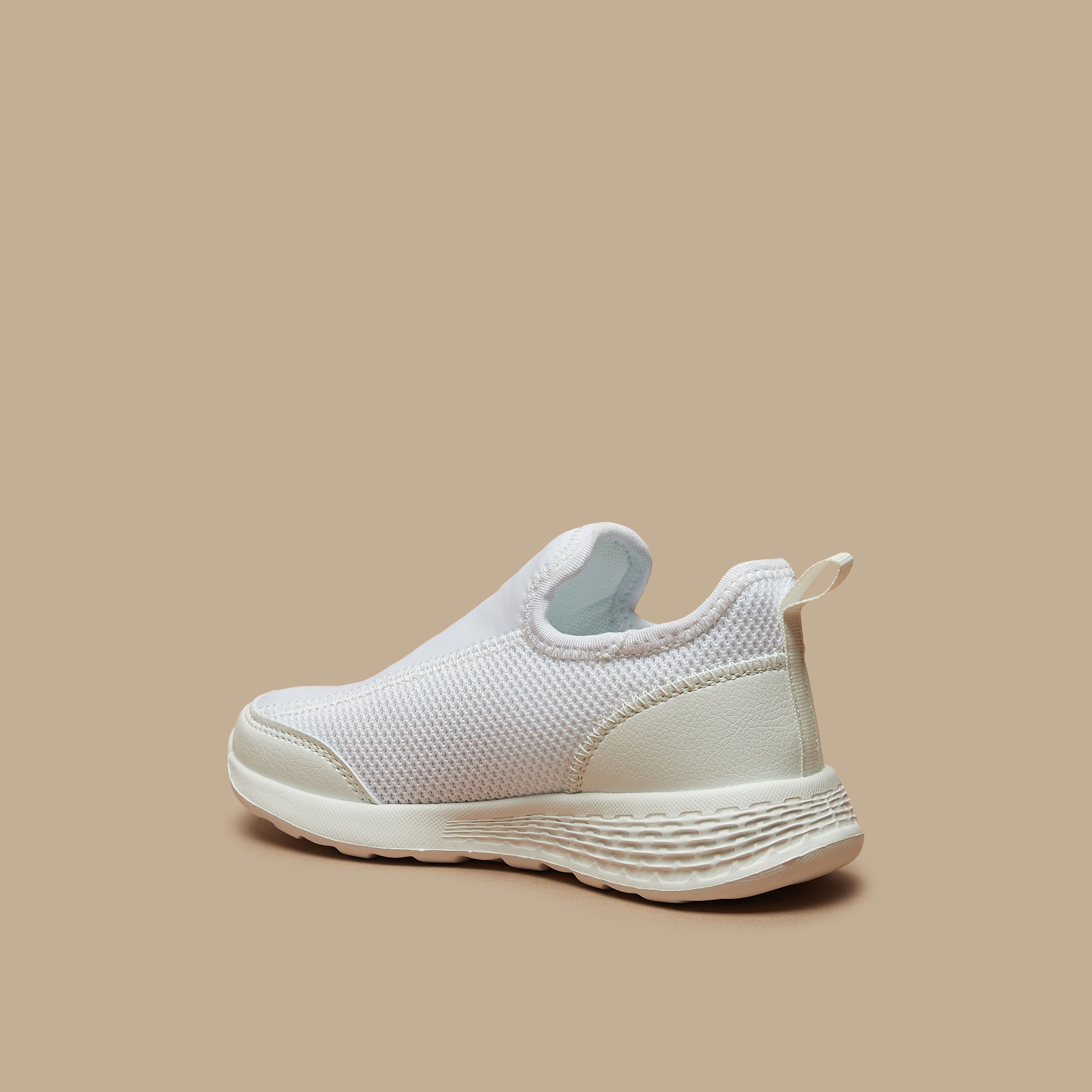 Buy OAKLAN Textured Slip-On Walking Shoes Online | Centrepoint UAE