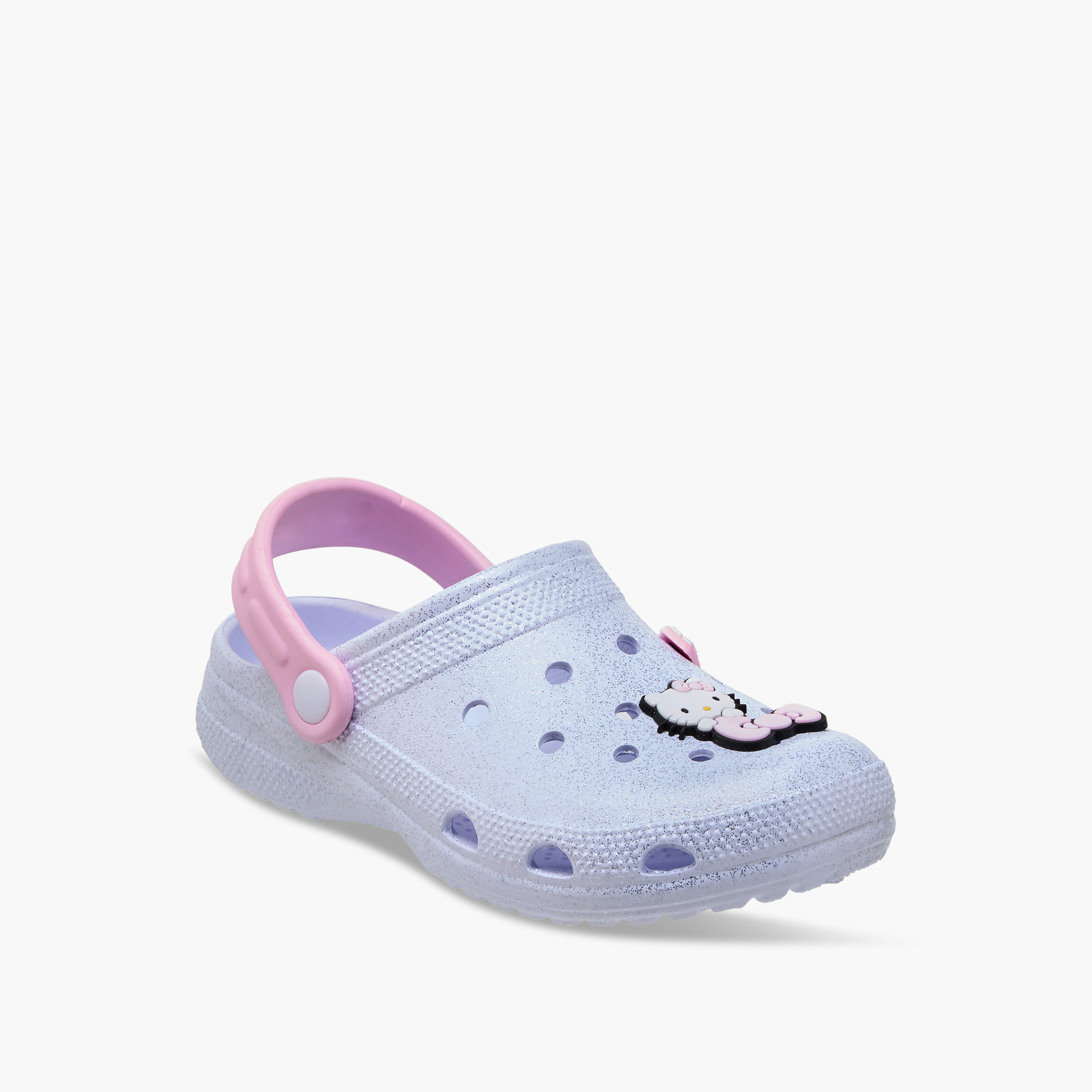 Buy Hello Kitty Accent Detail Clogs with Backstrap Online | Centrepoint ...