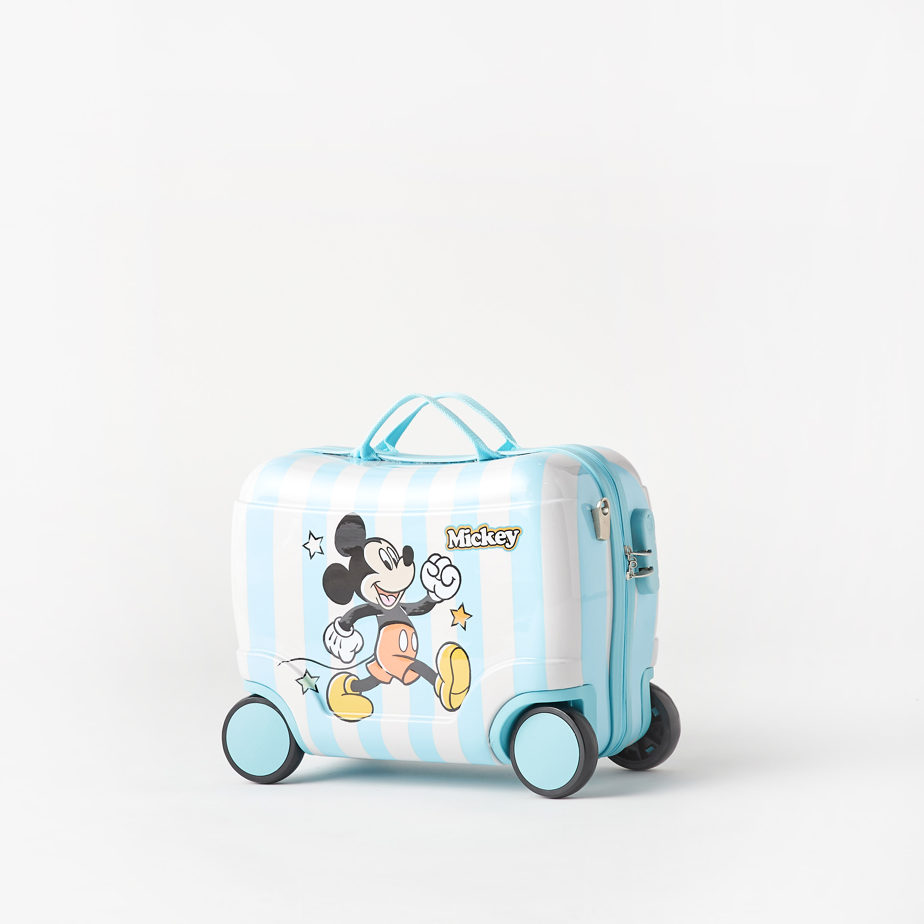 Buy Disney Mickey Mouse Print Hardcase Rider Trolley Bag Online ...