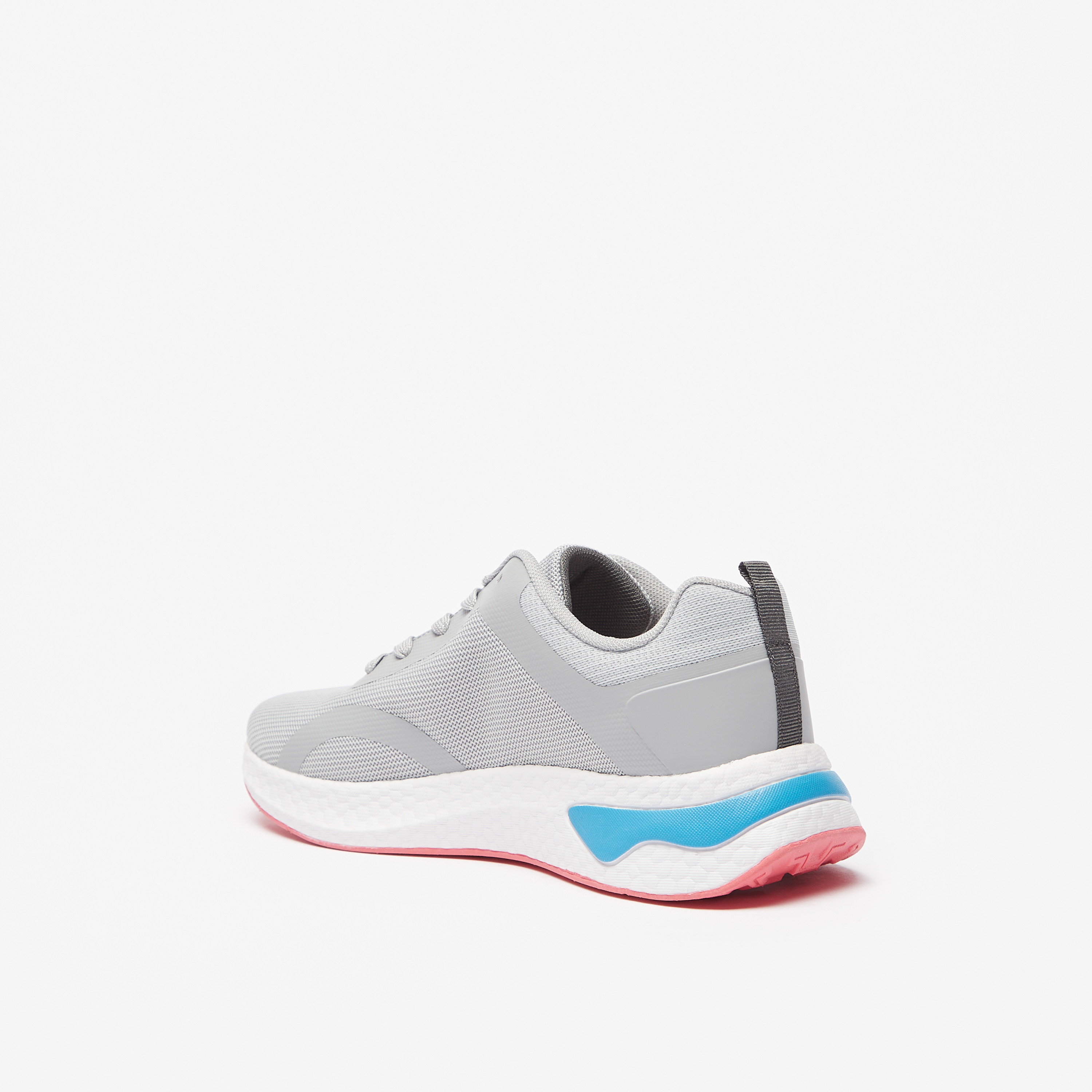 Buy Kappa Logo Detail Walking Shoes with Lace-Up Closure Online ...