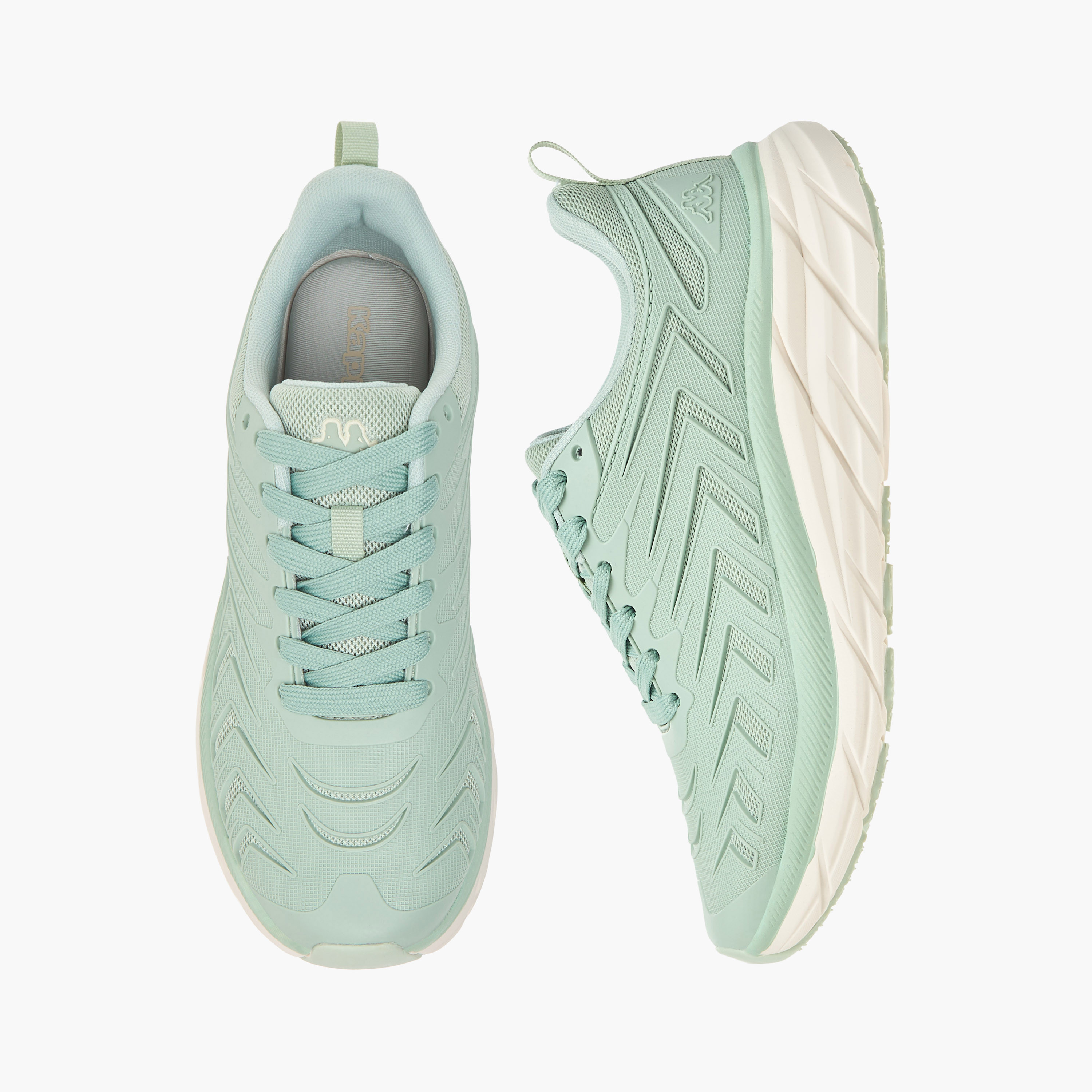 Shop Kappa Women's Panelled Lace-Up Sports Shoes with Pull Tab Online ...
