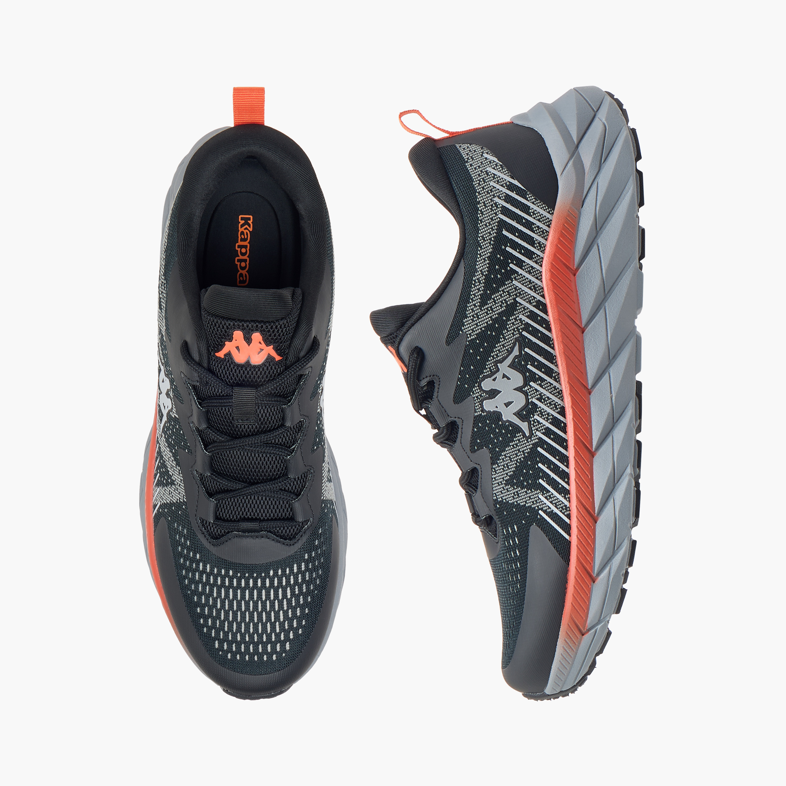 Shop Kappa Men's Logo Print Sports Shoes with Lace-Up Closure Online ...