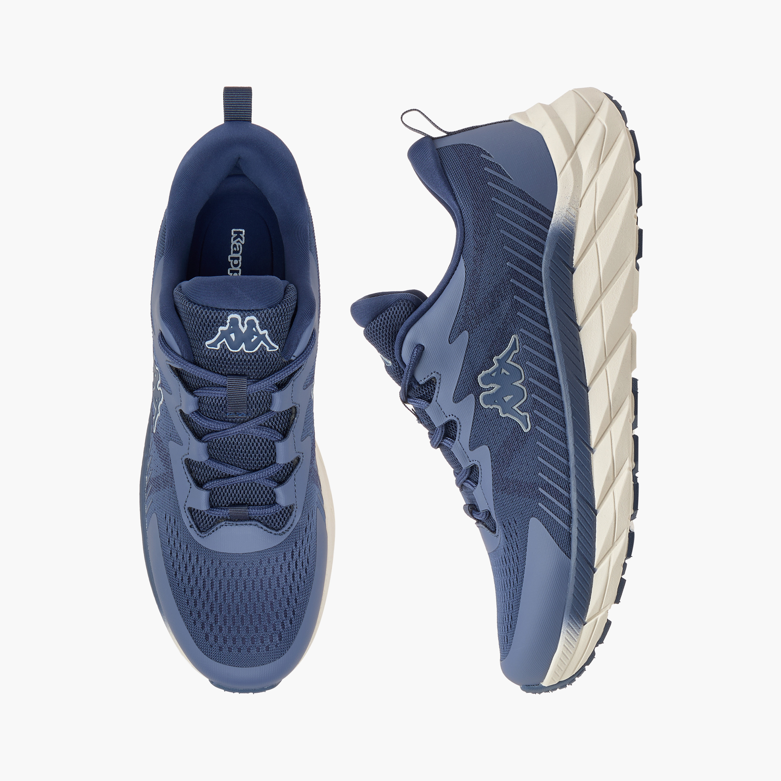 Shop Kappa Men's Logo Print Sports Shoes with Lace-Up Closure Online ...