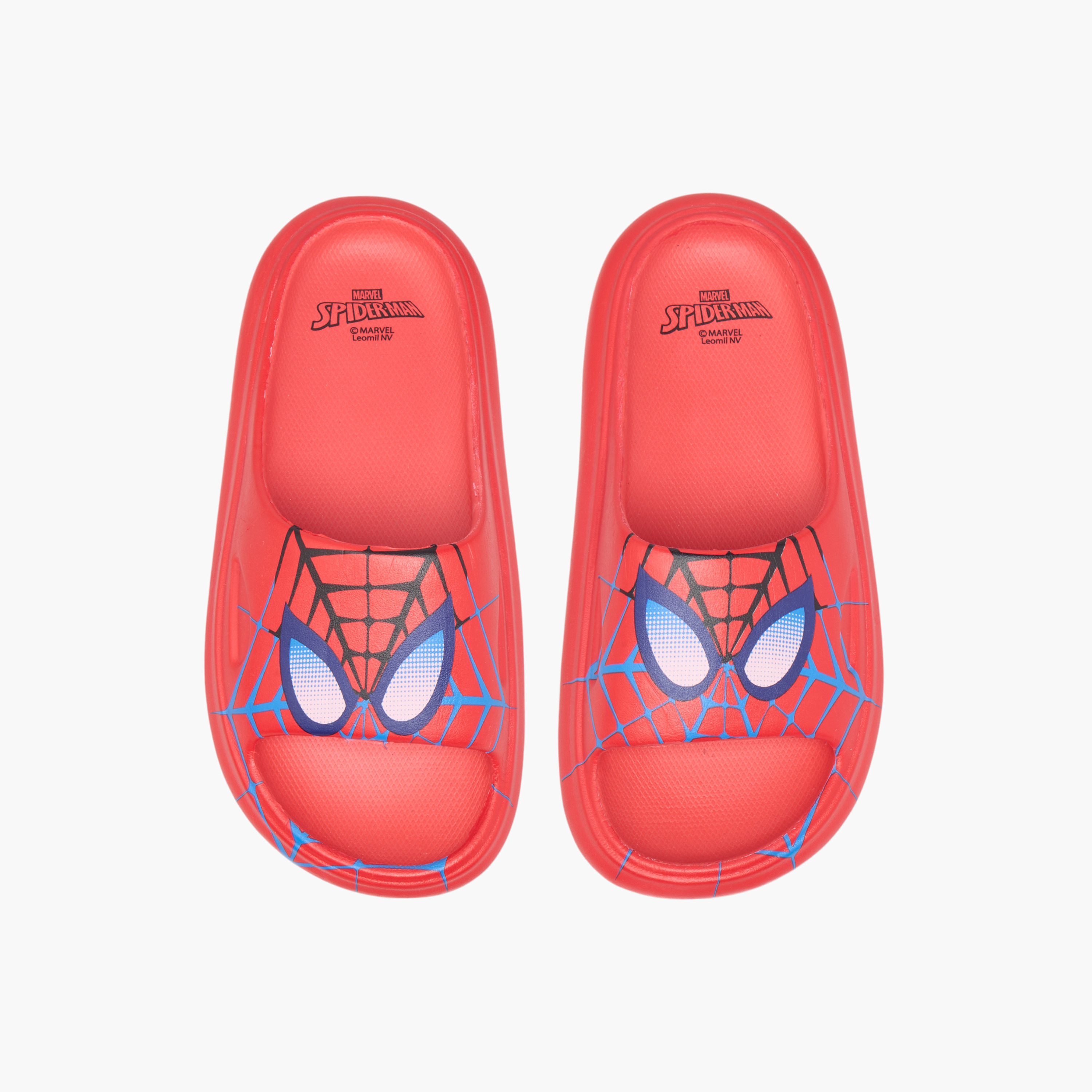 Shop Spider Man Print Slip-On Slides Online | Centrepoint Oman