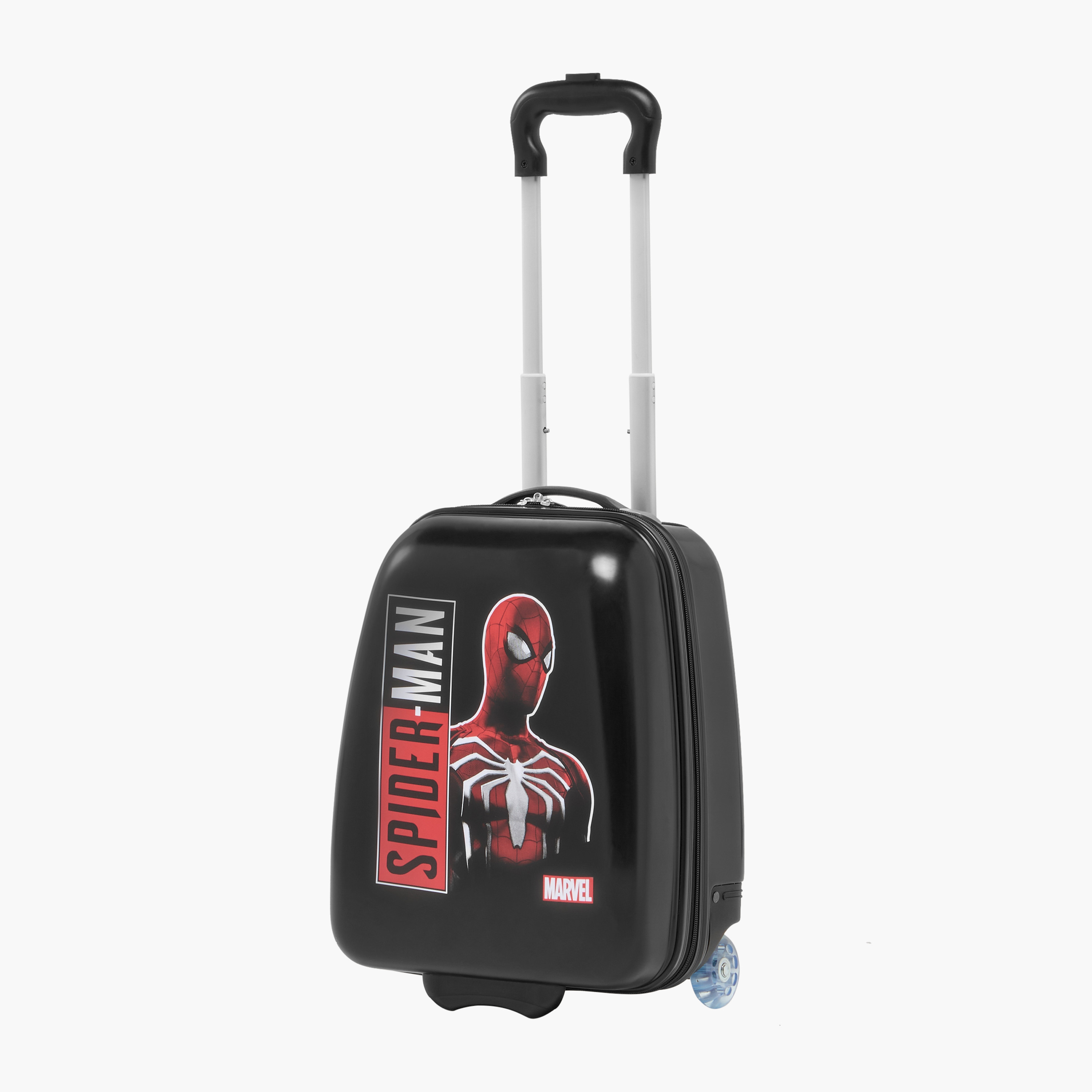 Shop Spider-Man Print Hardcase Trolley Bag with Retractable Handle ...