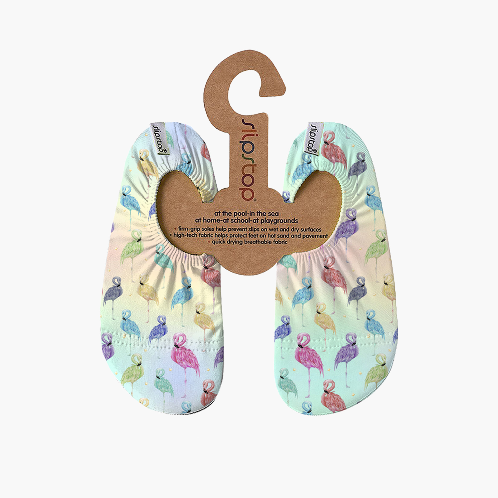 Shop Slipstop Flamingo Print Multipurpose Non Slip Soft Shoes Online Centrepoint UAE