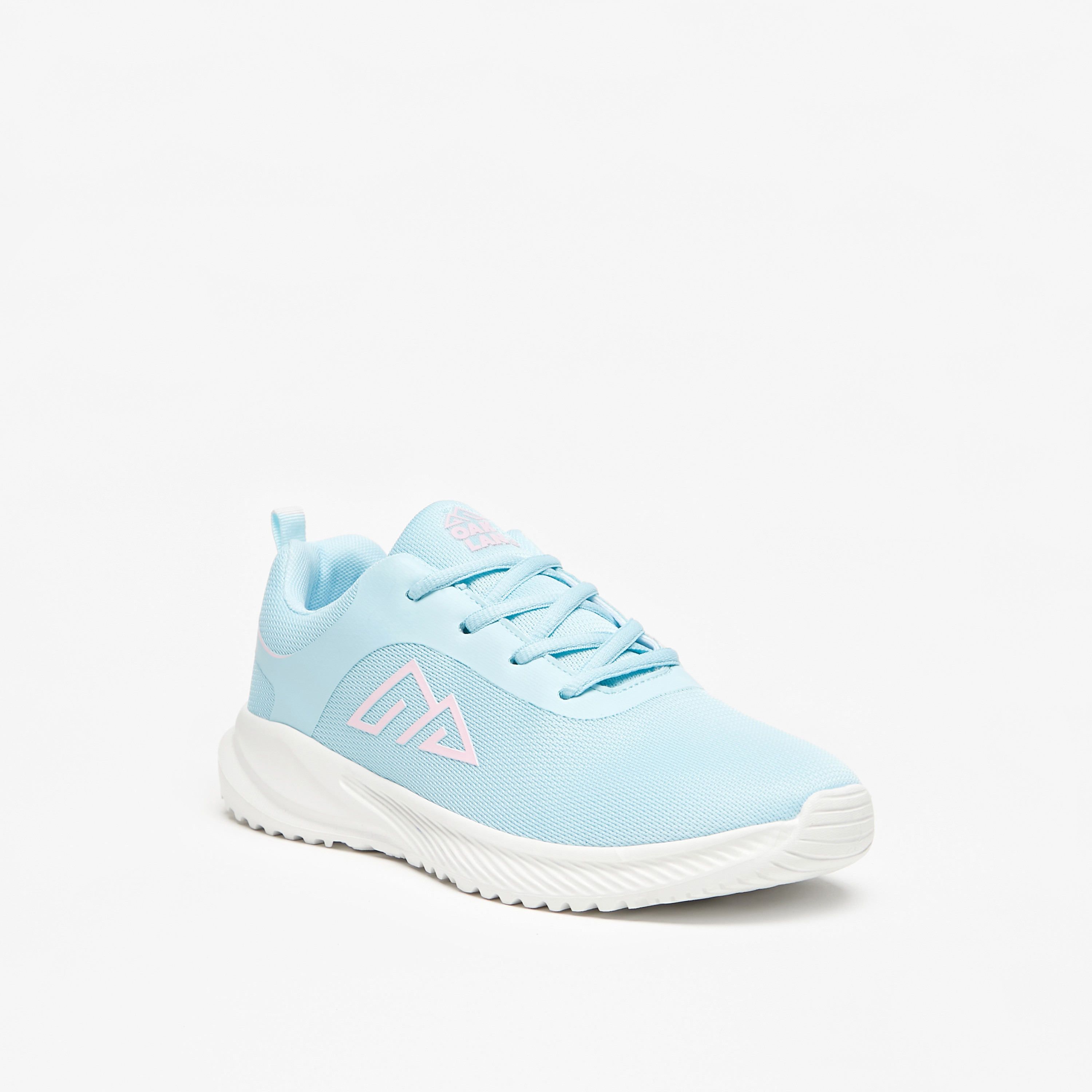 Shop Oaklan by Shoexpress Textured Lace-Up Sports Shoes Online ...
