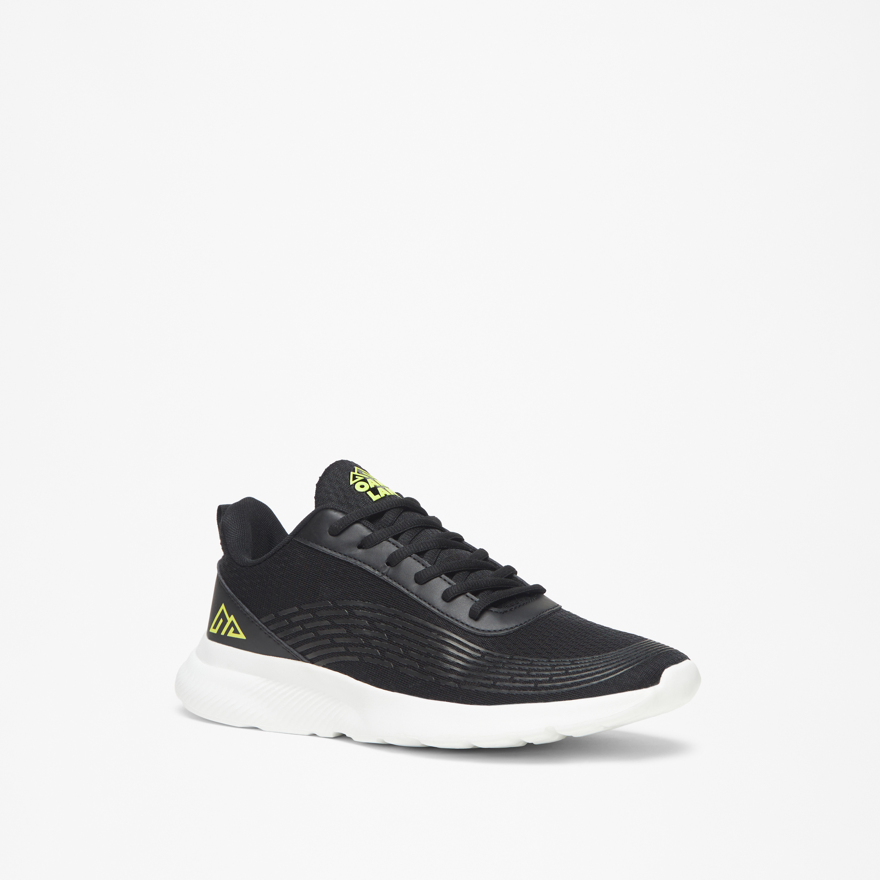 Shop Oaklan by Shoexpress Textured Lace-Up Sneakers Online ...