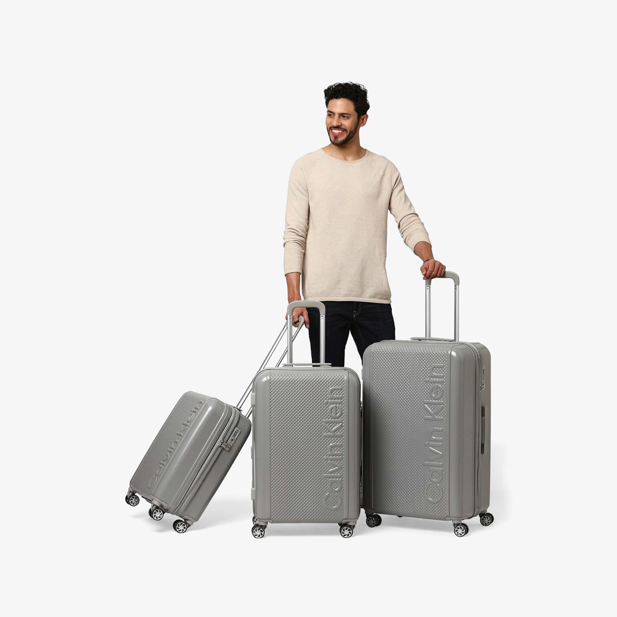 Calvin klein trolley luggage store